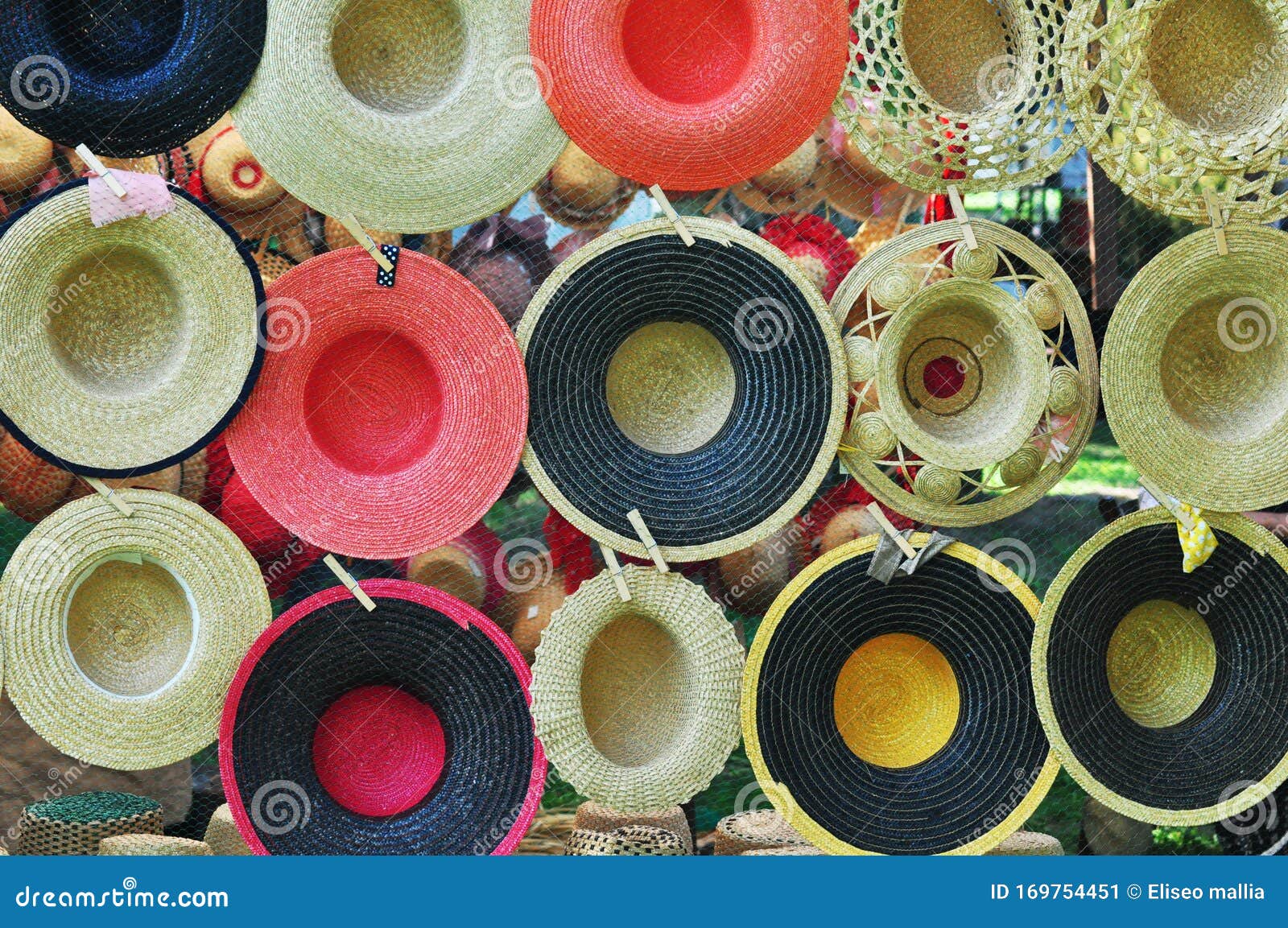 Square hats collection stock image. Image of objects - 169754451