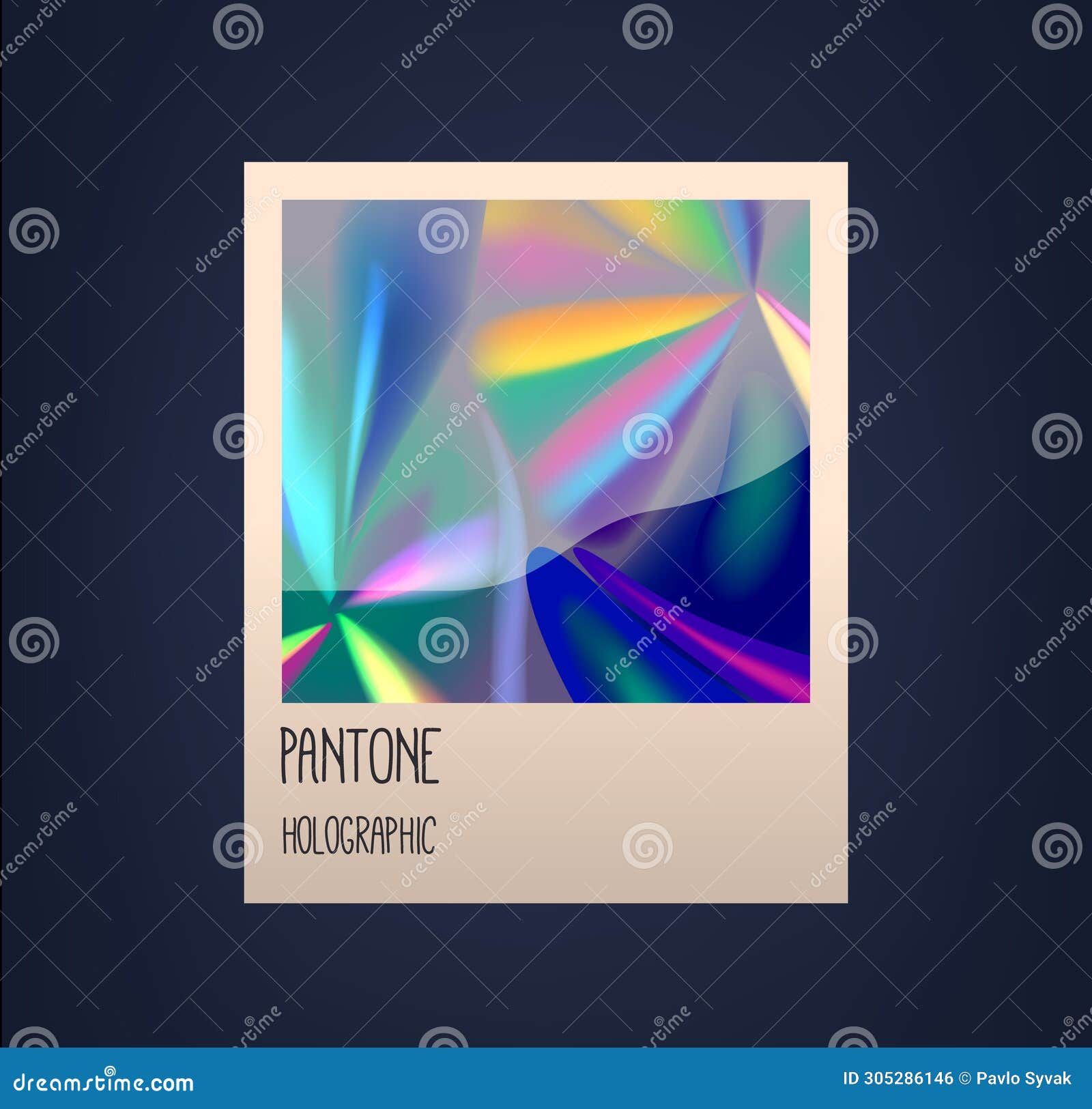 Square Holographic Sticker Captivates with Dynamic, Iridescent Visuals ...