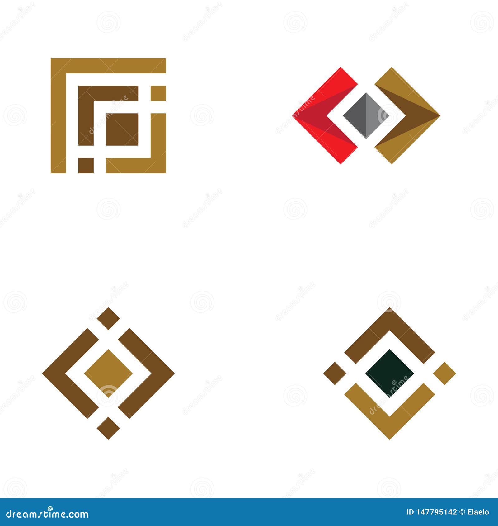 Square Icon Vector Illustration Stock Vector - Illustration of business ...