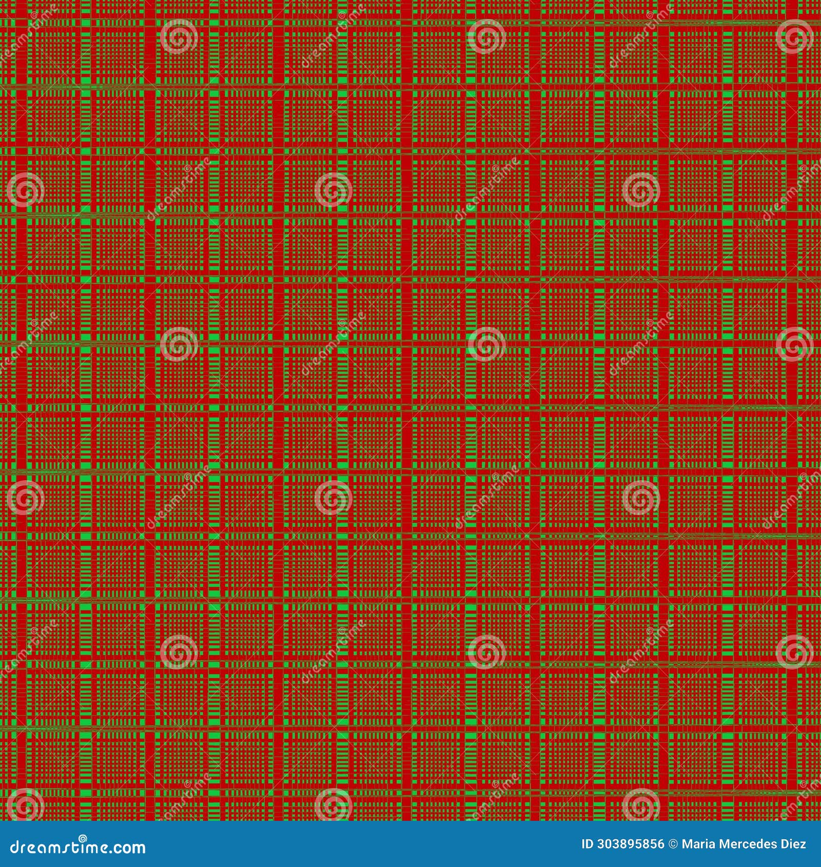 Square Illustration of Small Red and Green Squares Stock Illustration ...