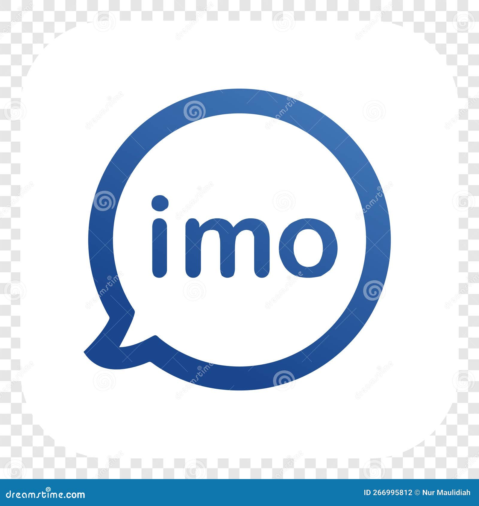 Square Imo Logo Isolated on White Background Editorial Photography ...