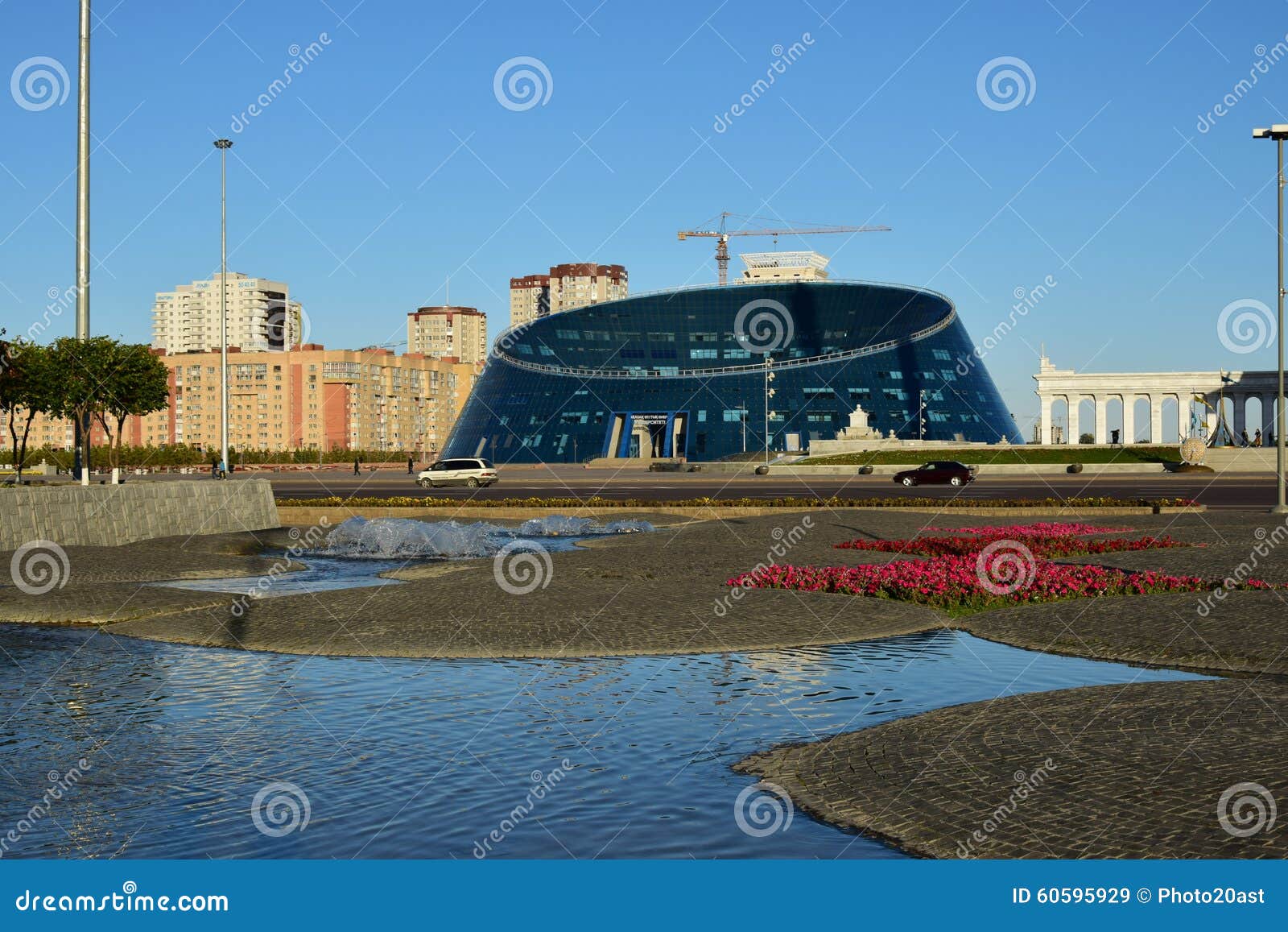 Square of Independence in Astana / Kazakhstan Editorial Stock Image ...