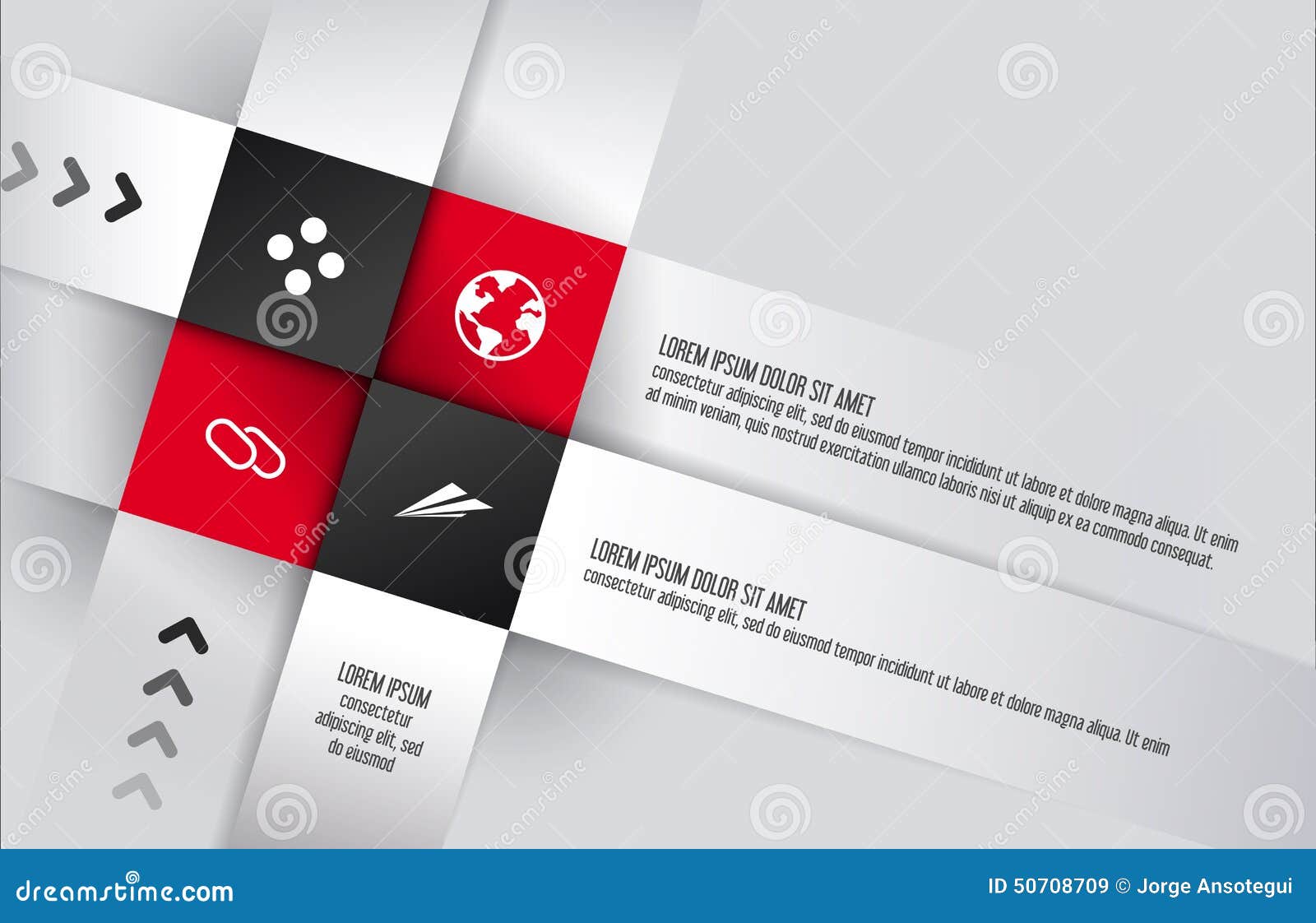 Square Infographics Background Design Stock Vector - Illustration of ...