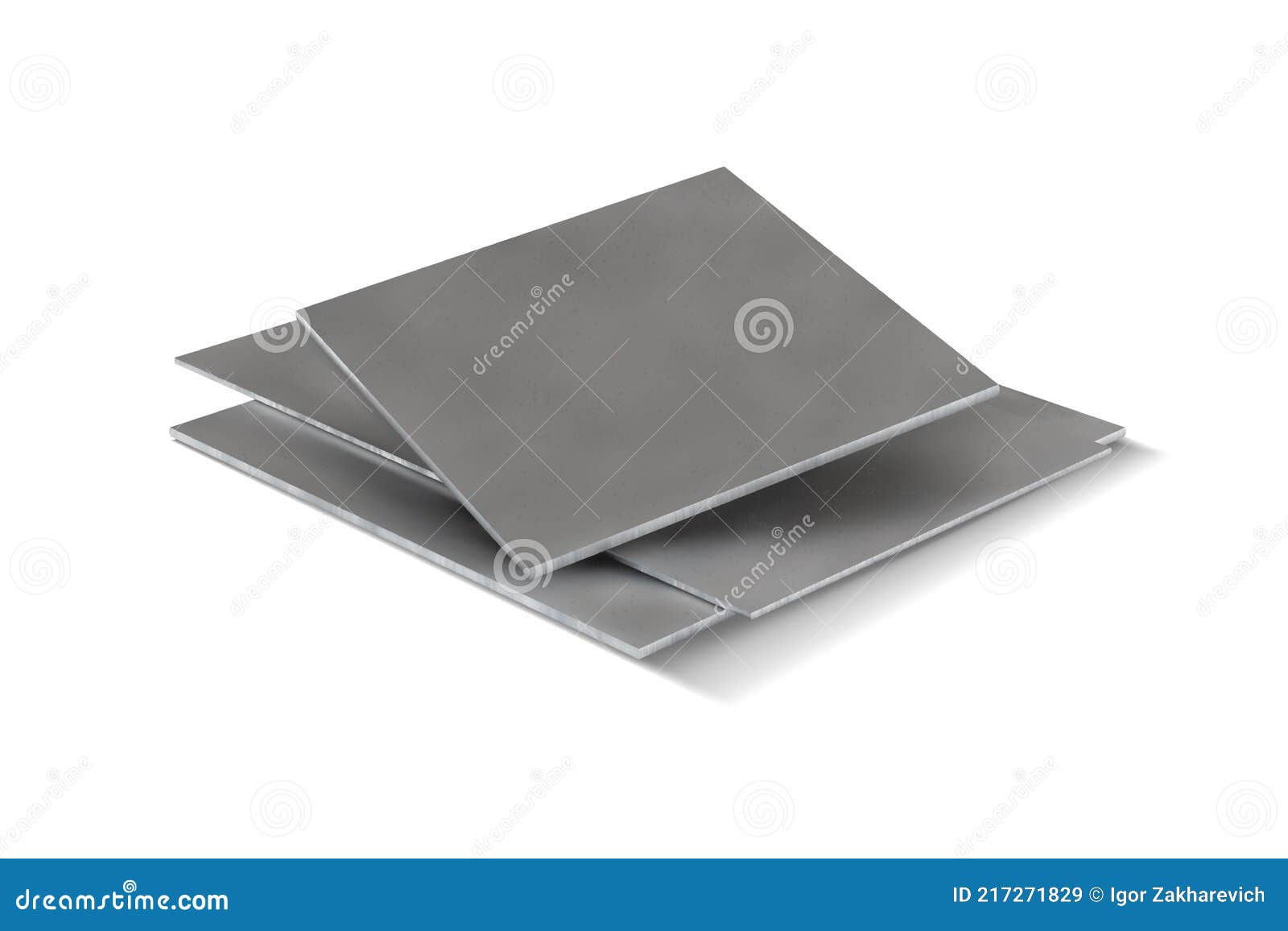 Square Iron Sheets for Metal Structures. Stock Vector - Illustration of ...