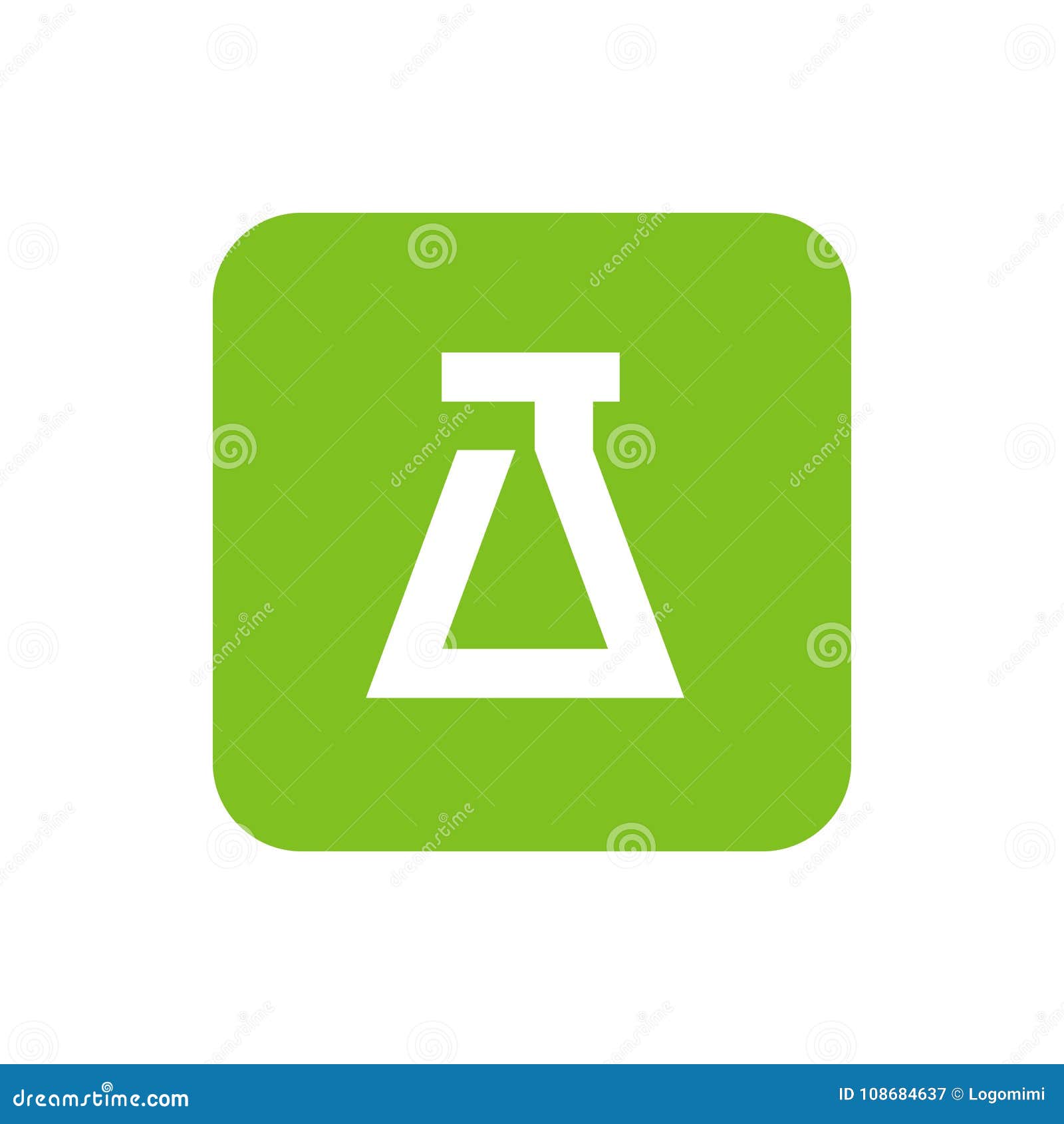 Square Lab Icon Logo Vector Stock Vector - Illustration of leisure ...