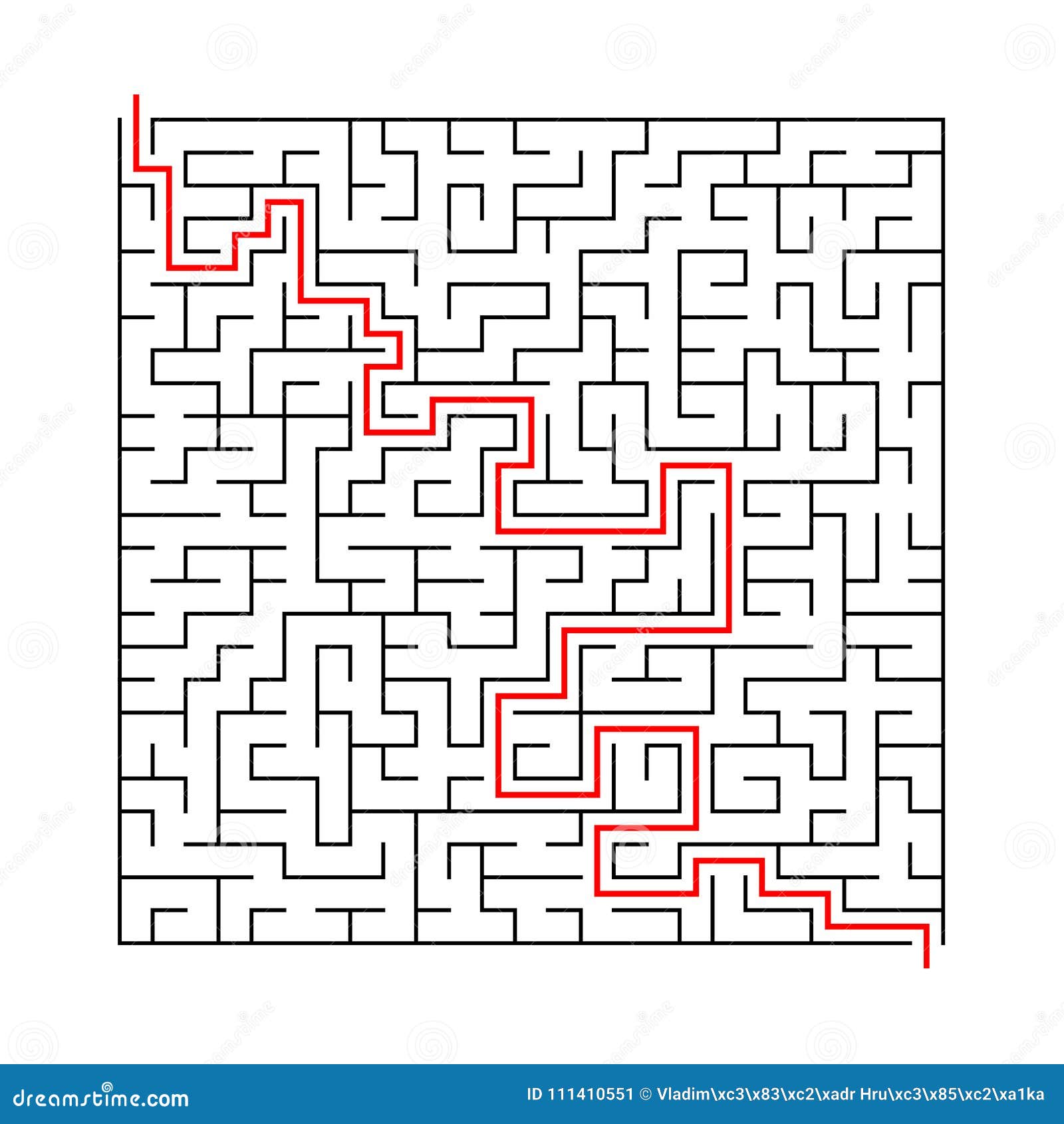 Square Labyrinth With Witch And Cauldron On White Background. Children ... Square Labyrinth With Witch And Cauldron On White Background. Children ...