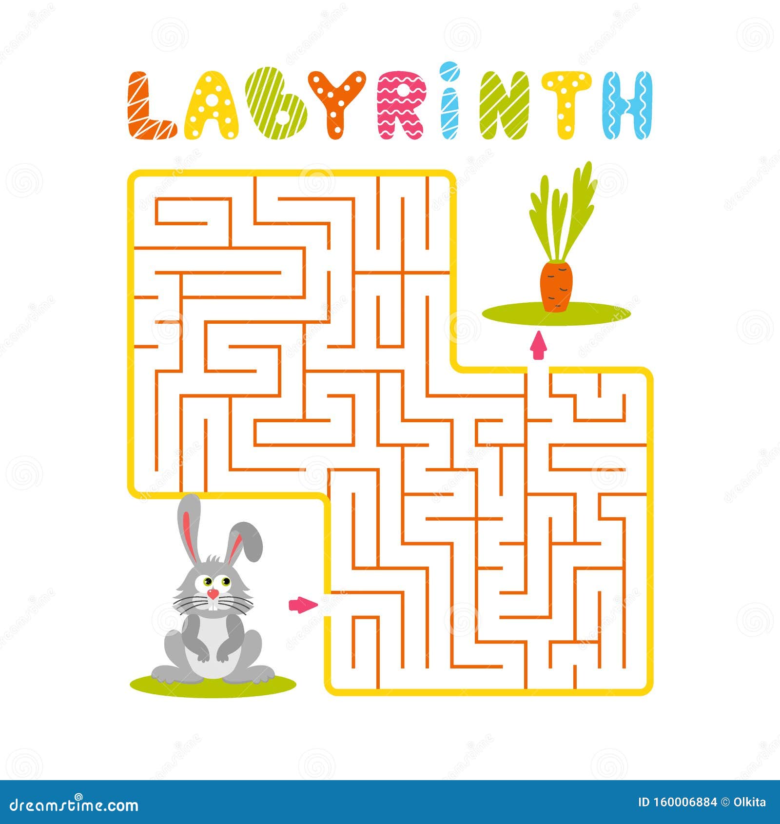 Square Labyrinth With Witch And Cauldron On White Background. Children ... Square Labyrinth With Witch And Cauldron On White Background. Children ...