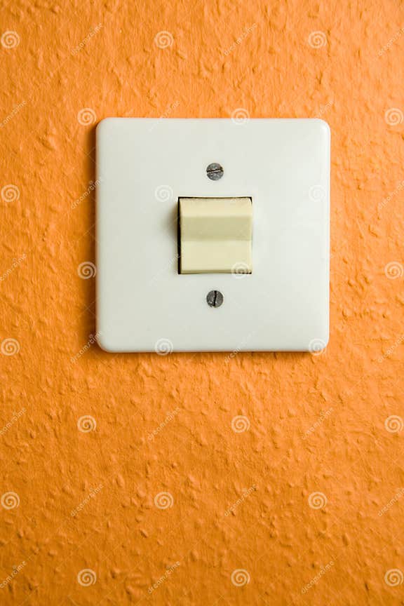 Square light switch stock image. Image of wallpaper - 188005279