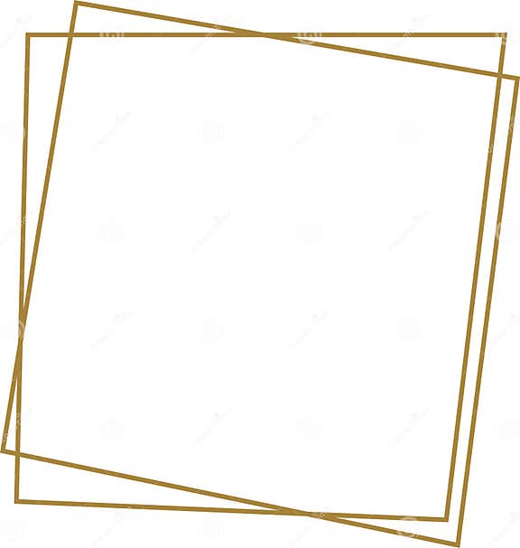 Square Lined Frame stock illustration. Illustration of abstract - 292309234