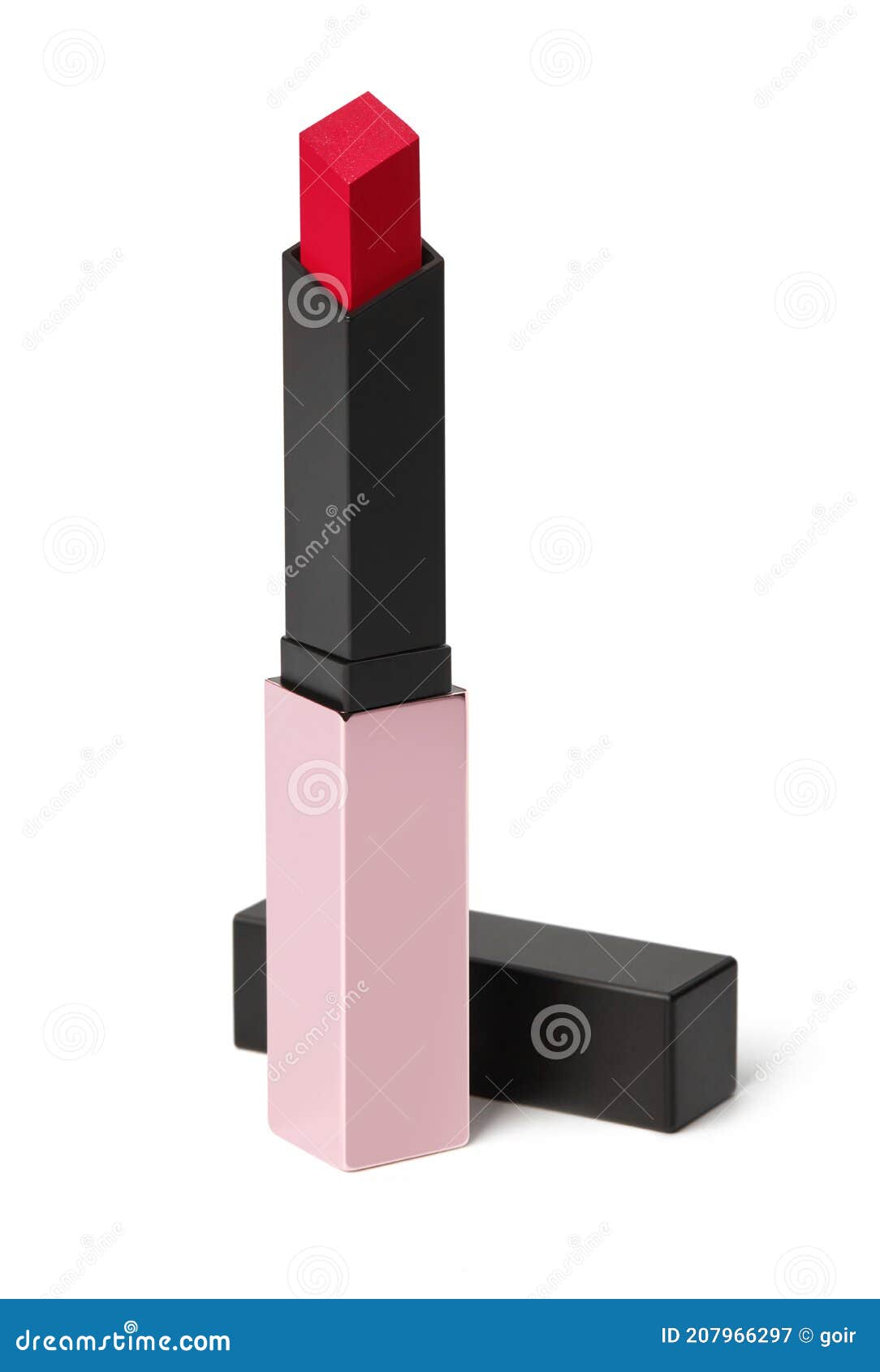Square lipstick stock image. Image of lipstick, open - 207966297