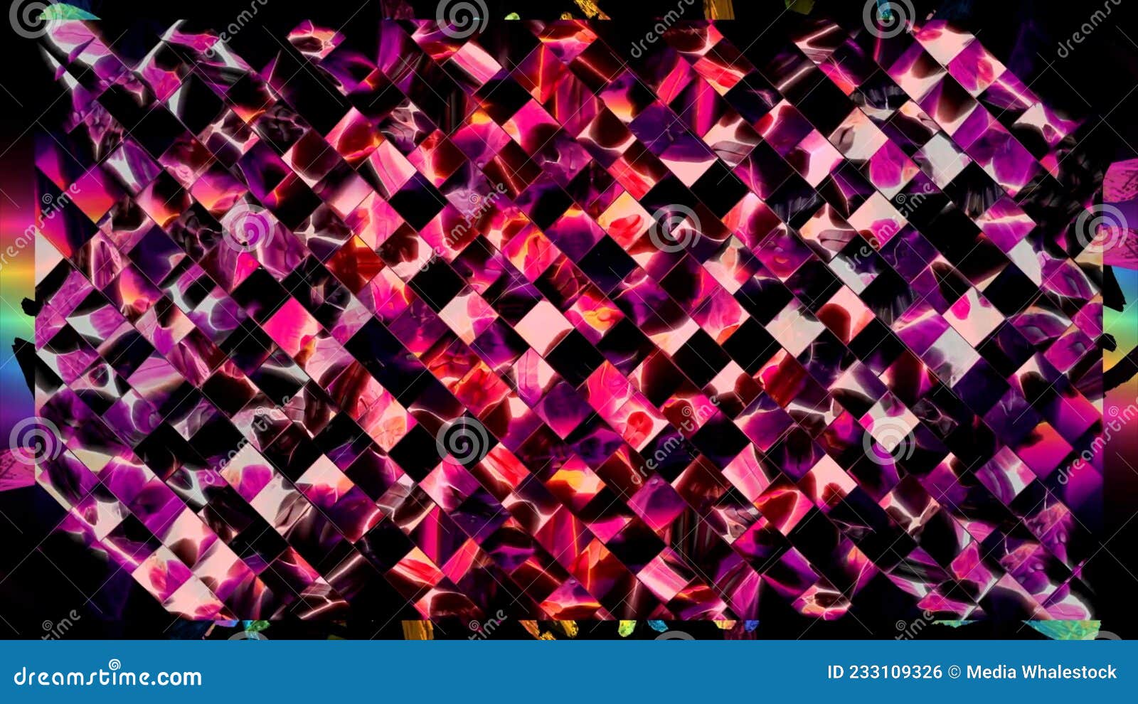 Square Liquid Glass Panels with the Effect of Water Like Texture ...