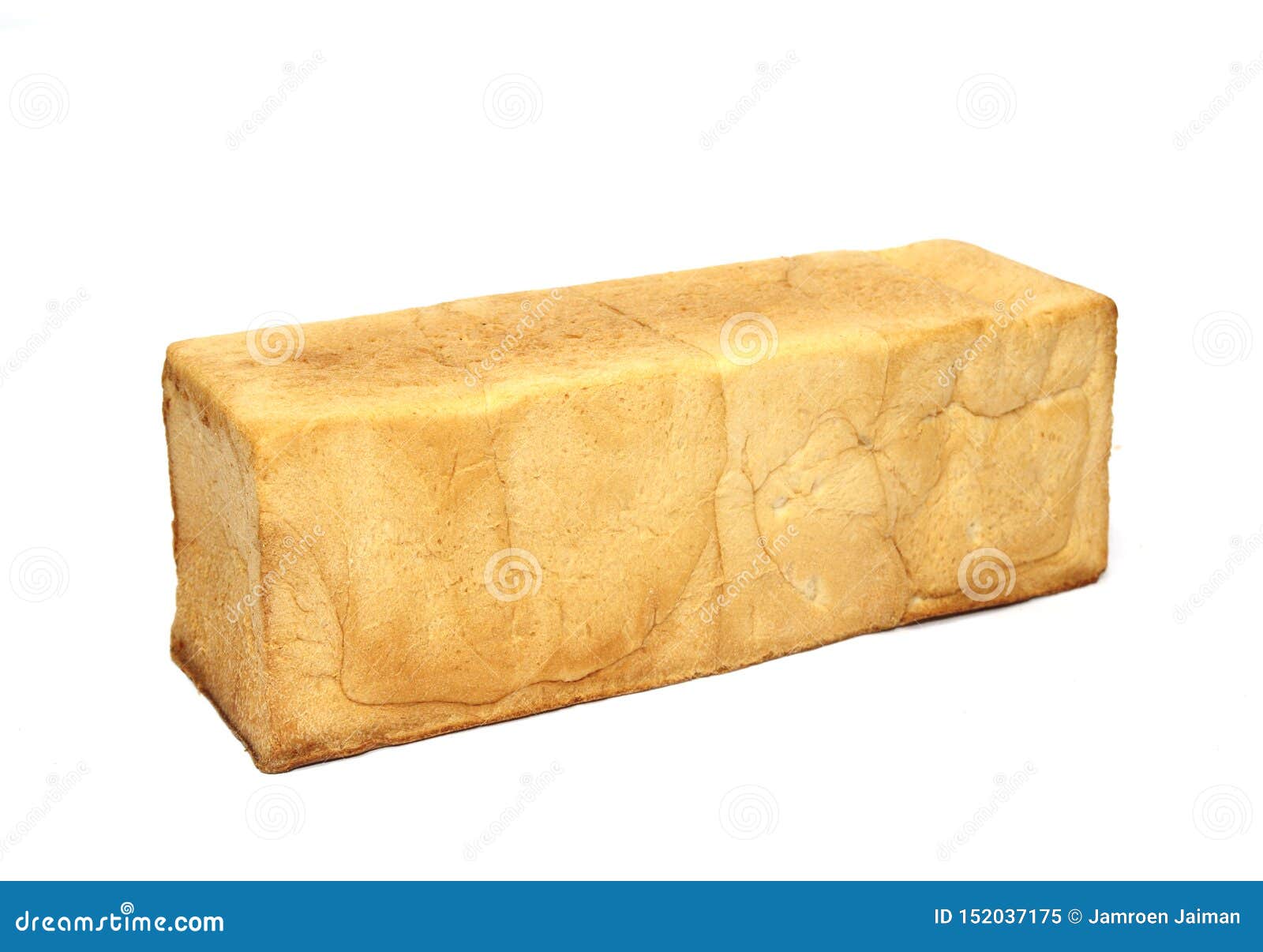 Square Loaf Of Bread Isolated On Dark Background Royalty-Free Stock ...