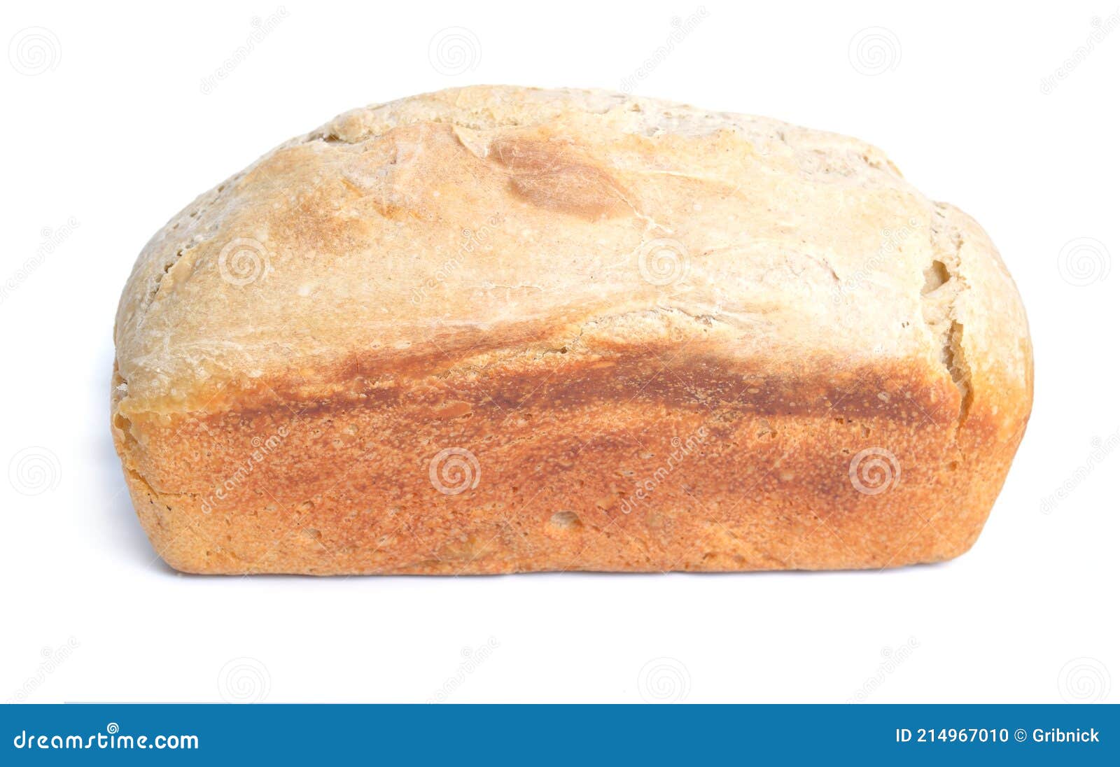 Square Loaf of Homemade Sourdough Bread Stock Photo - Image of bake ...