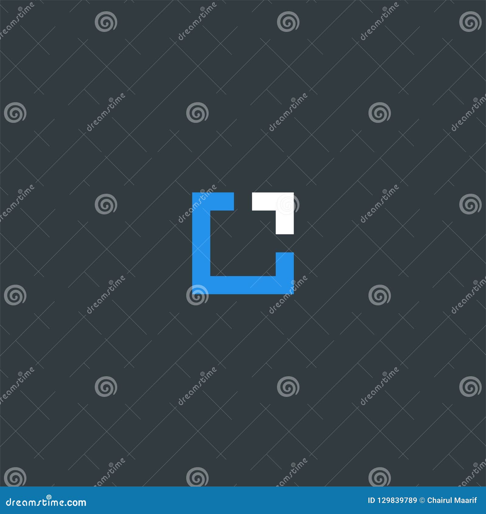 Square Logo Design Inspiration Stock Vector - Illustration of idea ...
