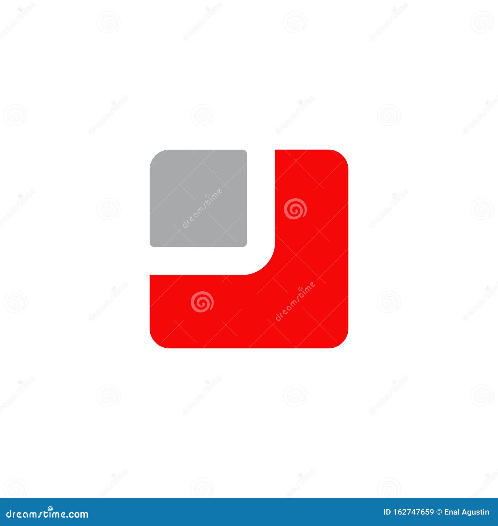 Square Logo Design Vector Template Stock Vector - Illustration of ...