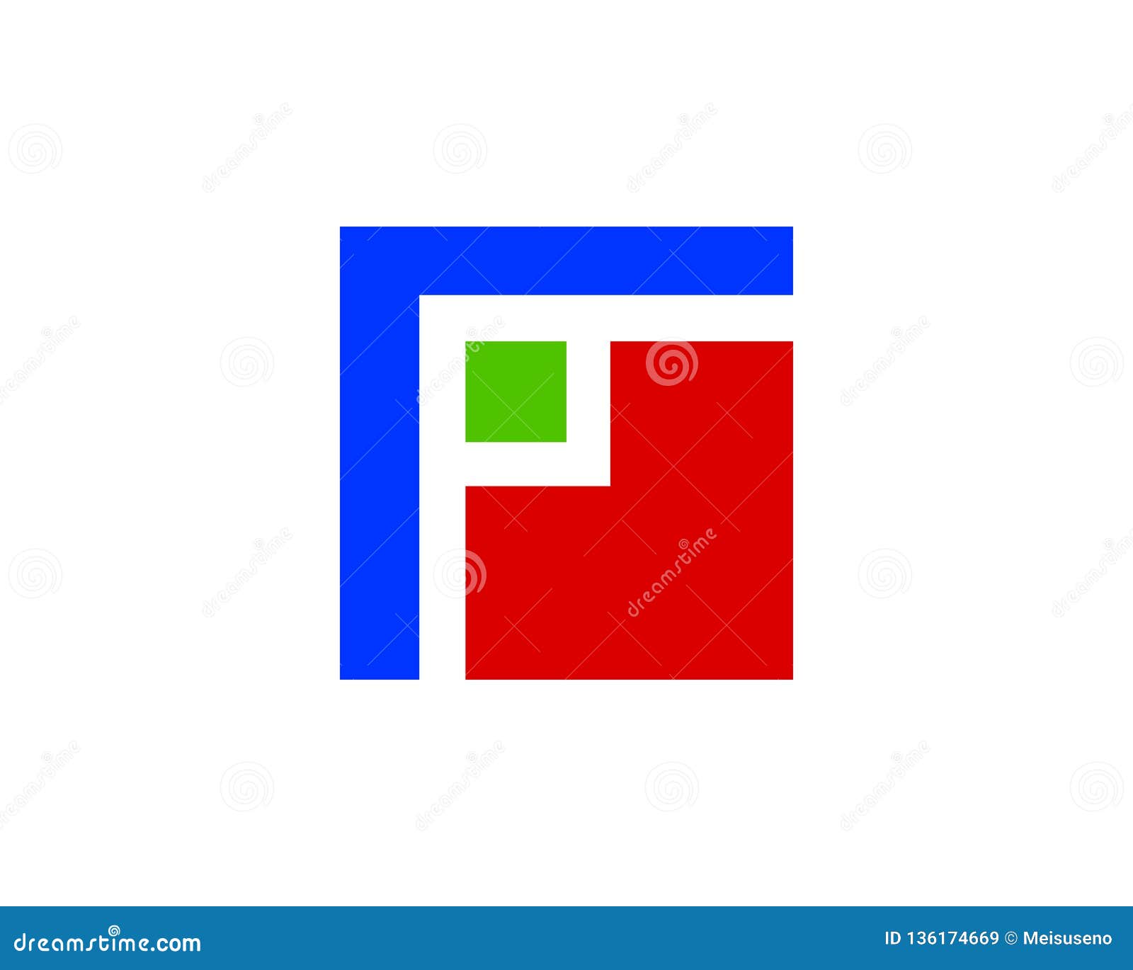 Square Logo Design Template Stock Vector - Illustration of symbol ...