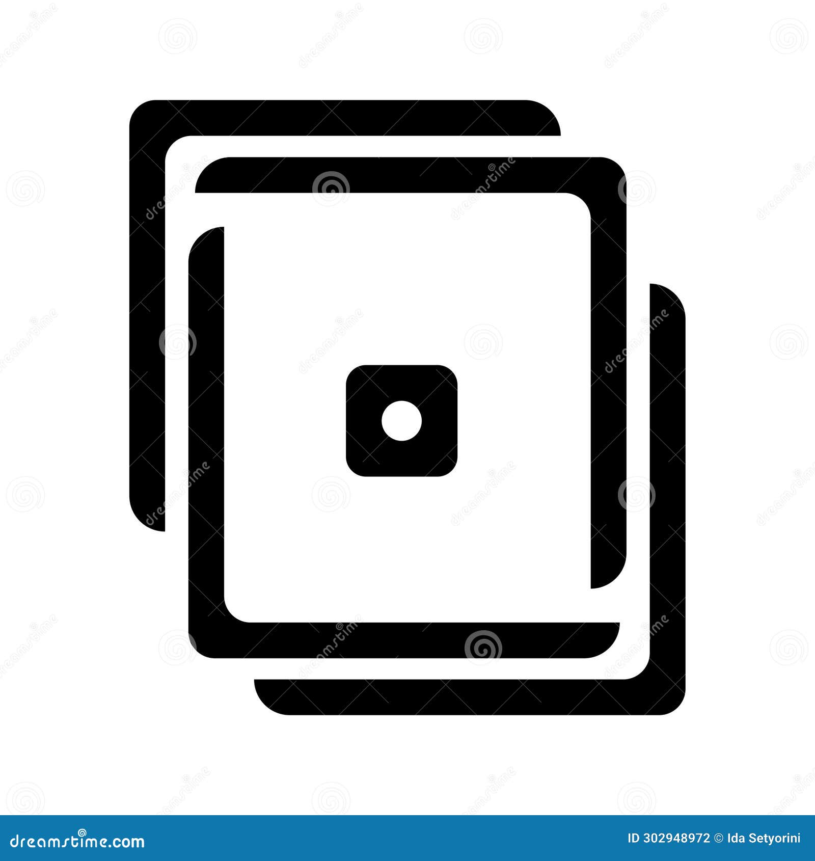 Square logo icon vector stock illustration. Illustration of banner ...