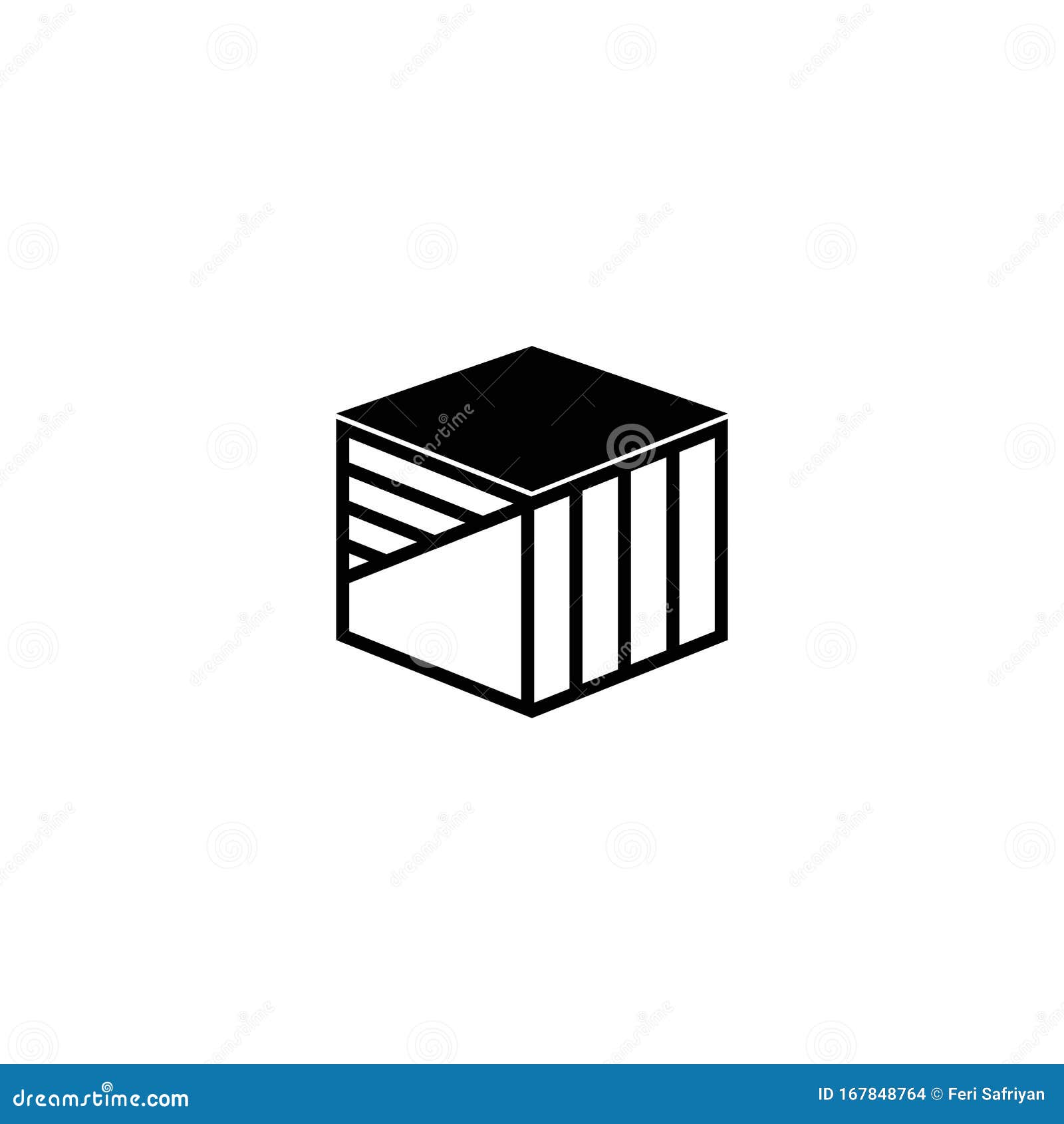 Square Logo Template Vector Stock Vector - Illustration of abstract ...