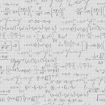 Square math paper equation stock illustration. Illustration of ...