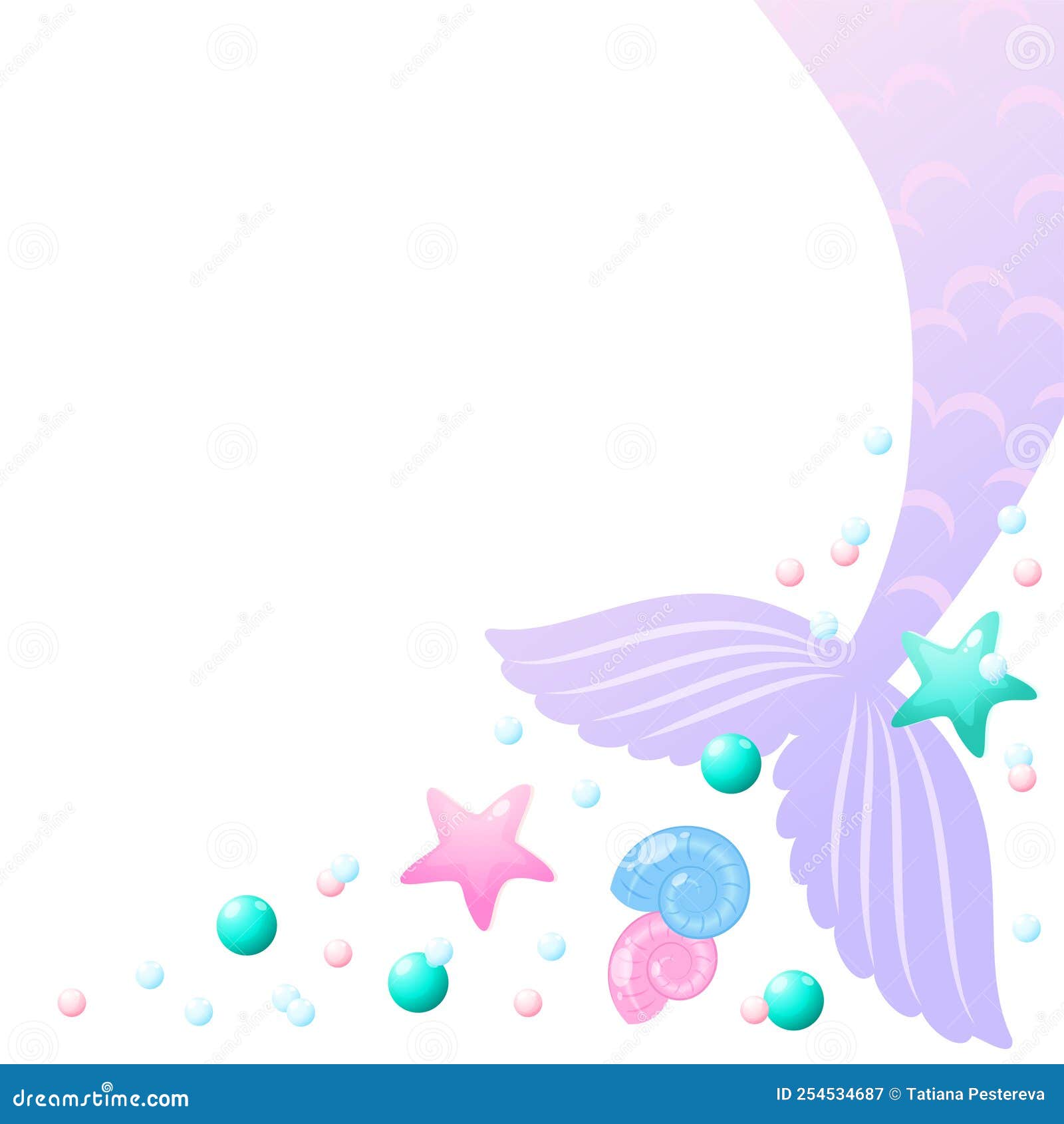 Under the sea frame stock vector. Illustration of festive - 254534687