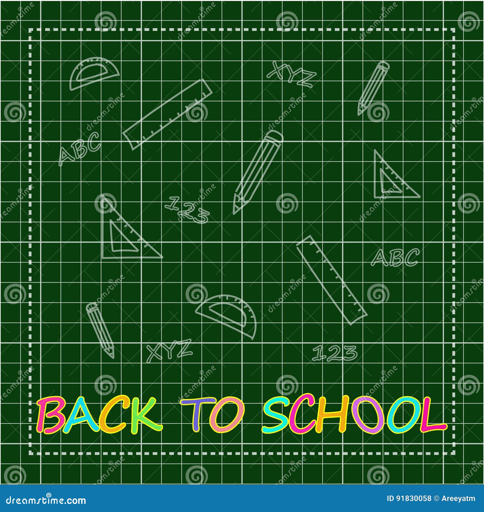 Design element grid paper. stock illustration. Illustration of ...