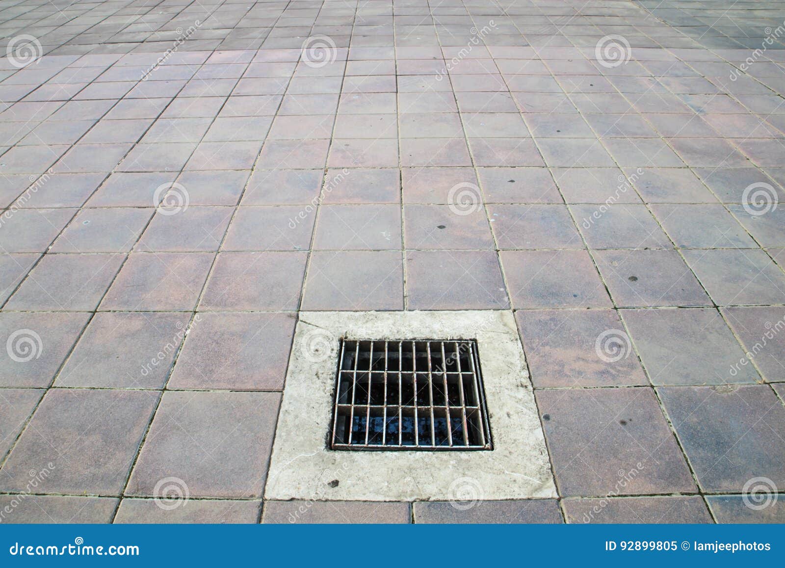 Metal Storm Rain Drainage On A Path In The Mountains Royalty-Free Stock ...