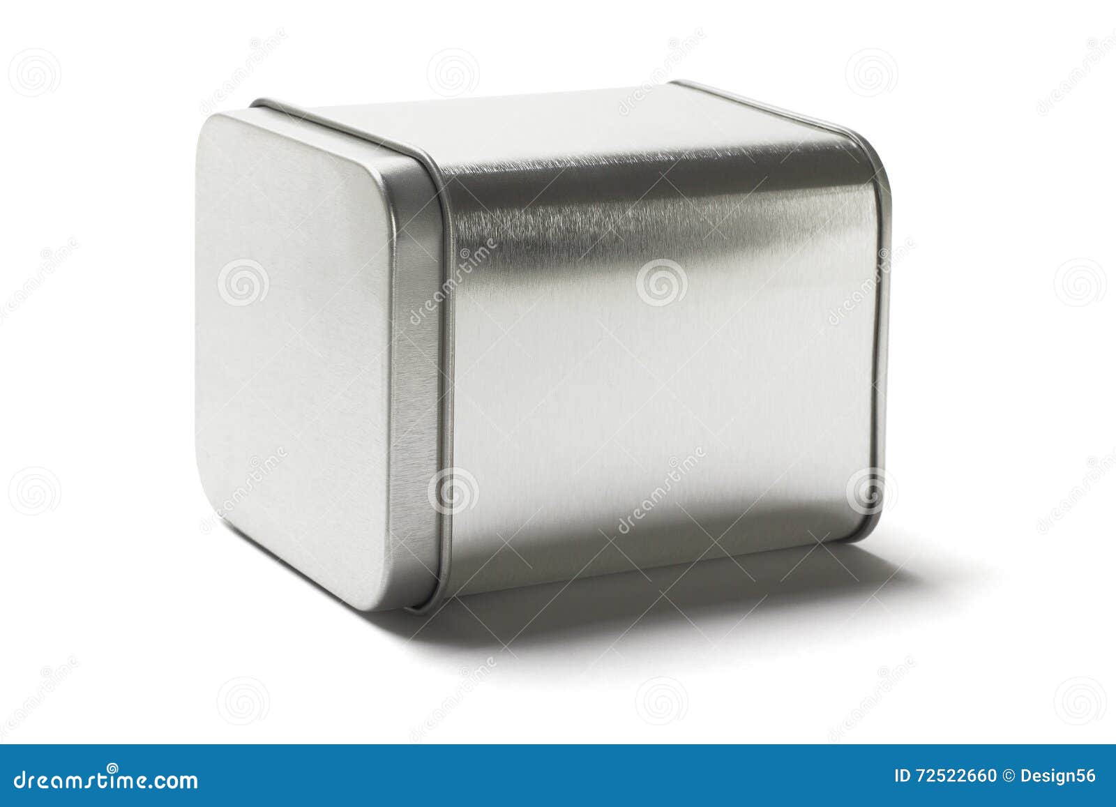 Square Metal Tin Can stock photo. Image of shot, square - 72522660