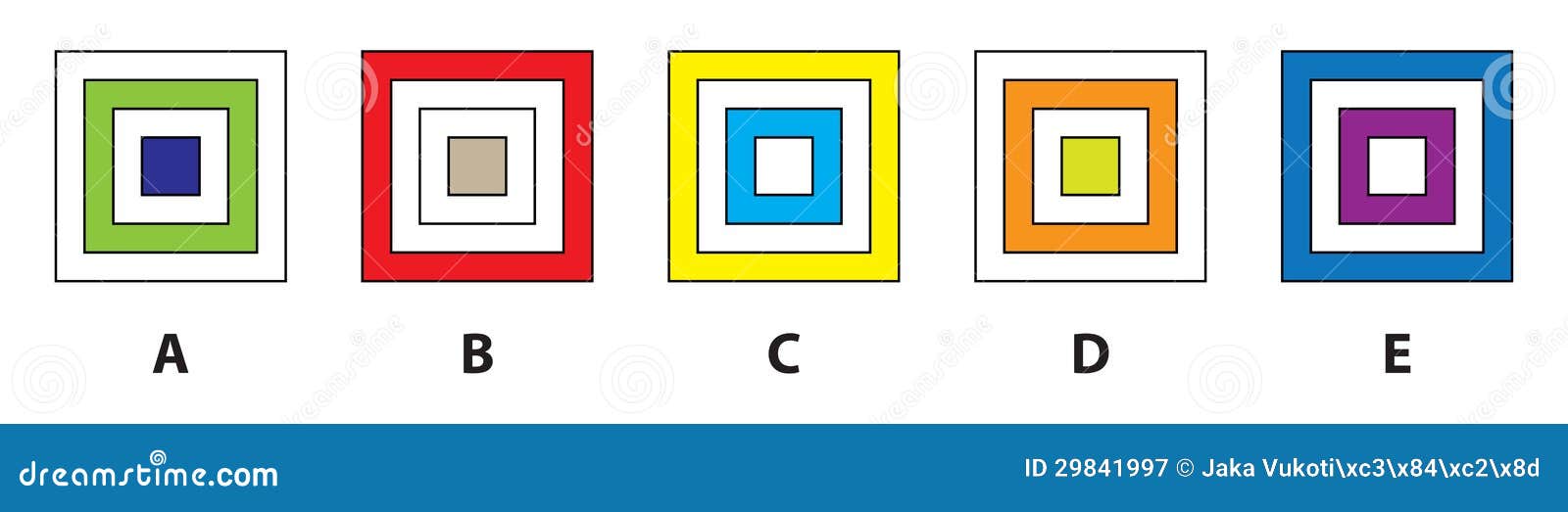 Square Mind Game stock vector. Illustration of brainteaser - 29841997