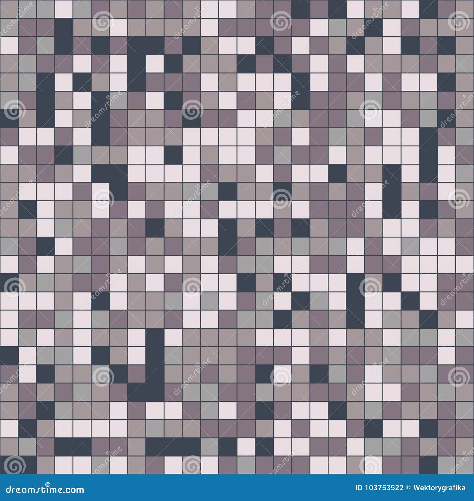 Square Mosaic Color Palette . Color Combo Harmony Stock Vector ...