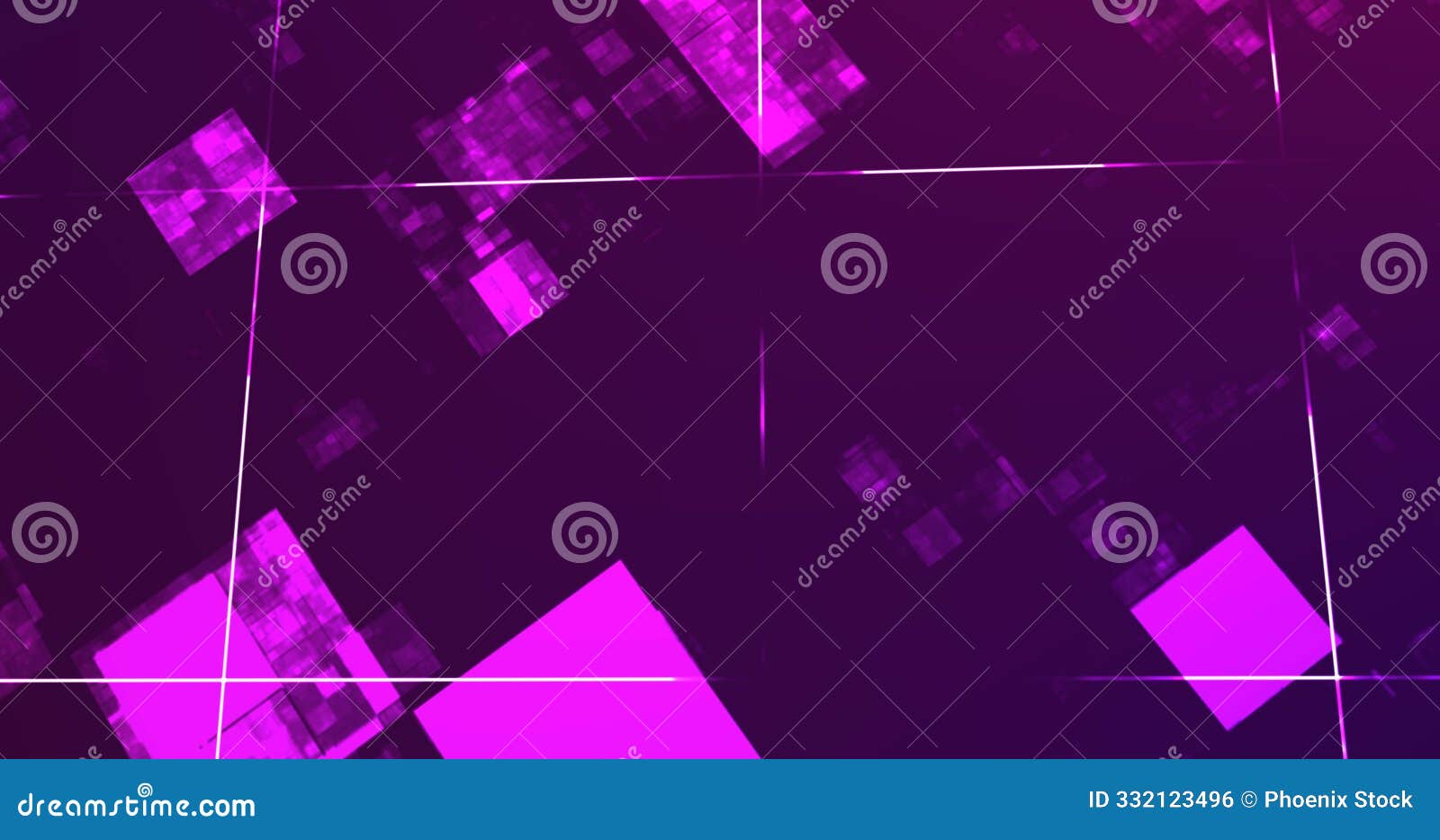 Square Moving Energy Particles Moving Bg Stock Illustration ...