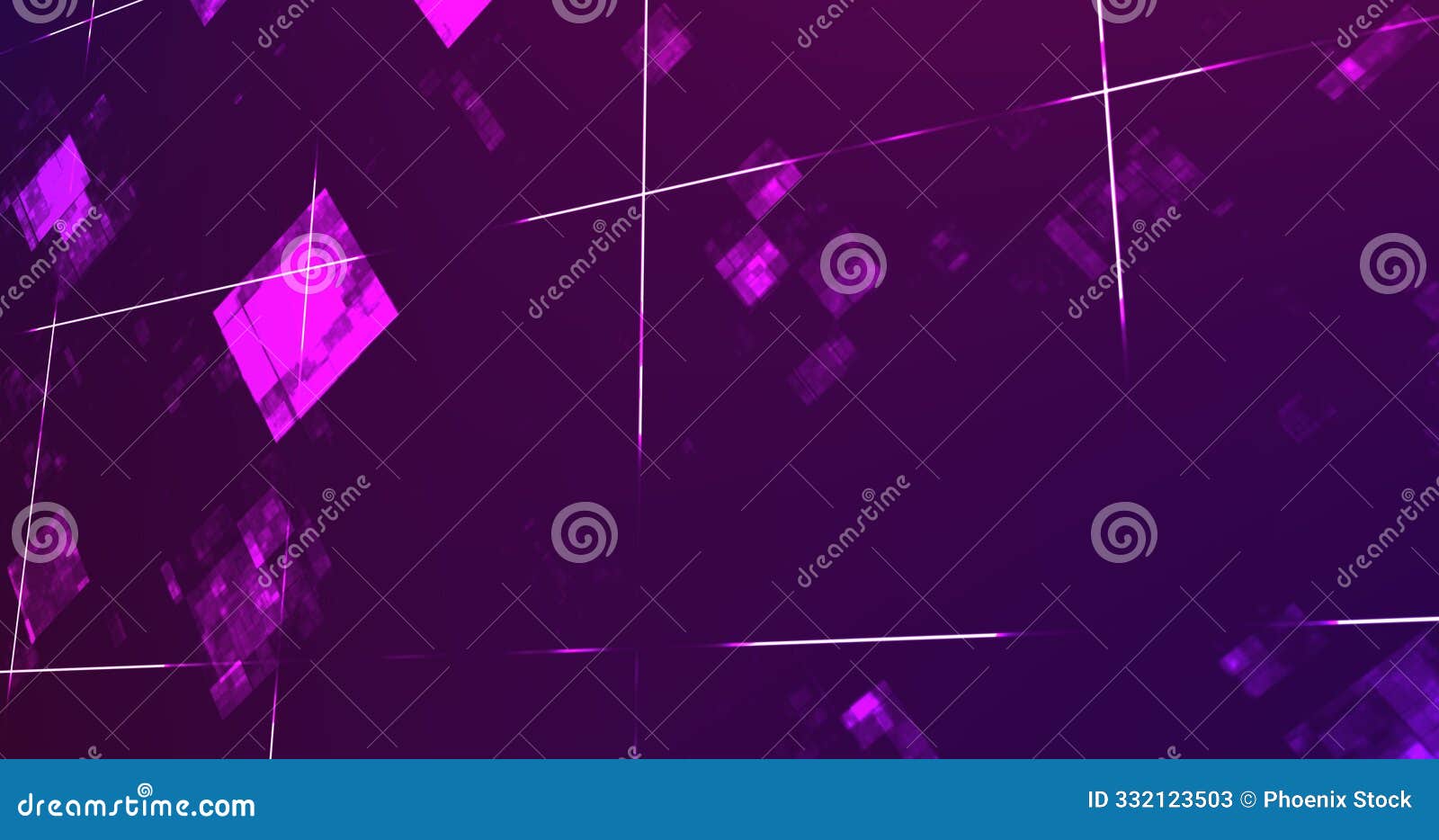 Square Moving Energy Particles Moving Bg Stock Illustration ...