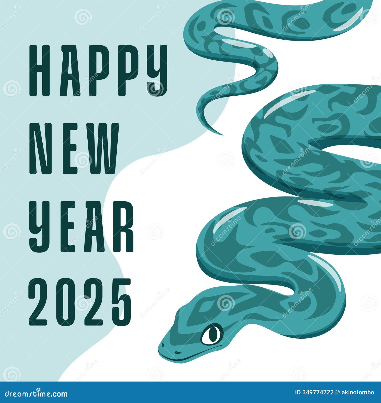 Square Snake Monster With Variant Color Available For Logo-icon-clipart ...