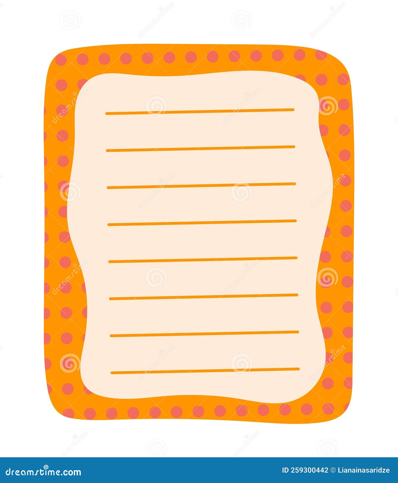 Square note icon stock vector. Illustration of sign - 259300442