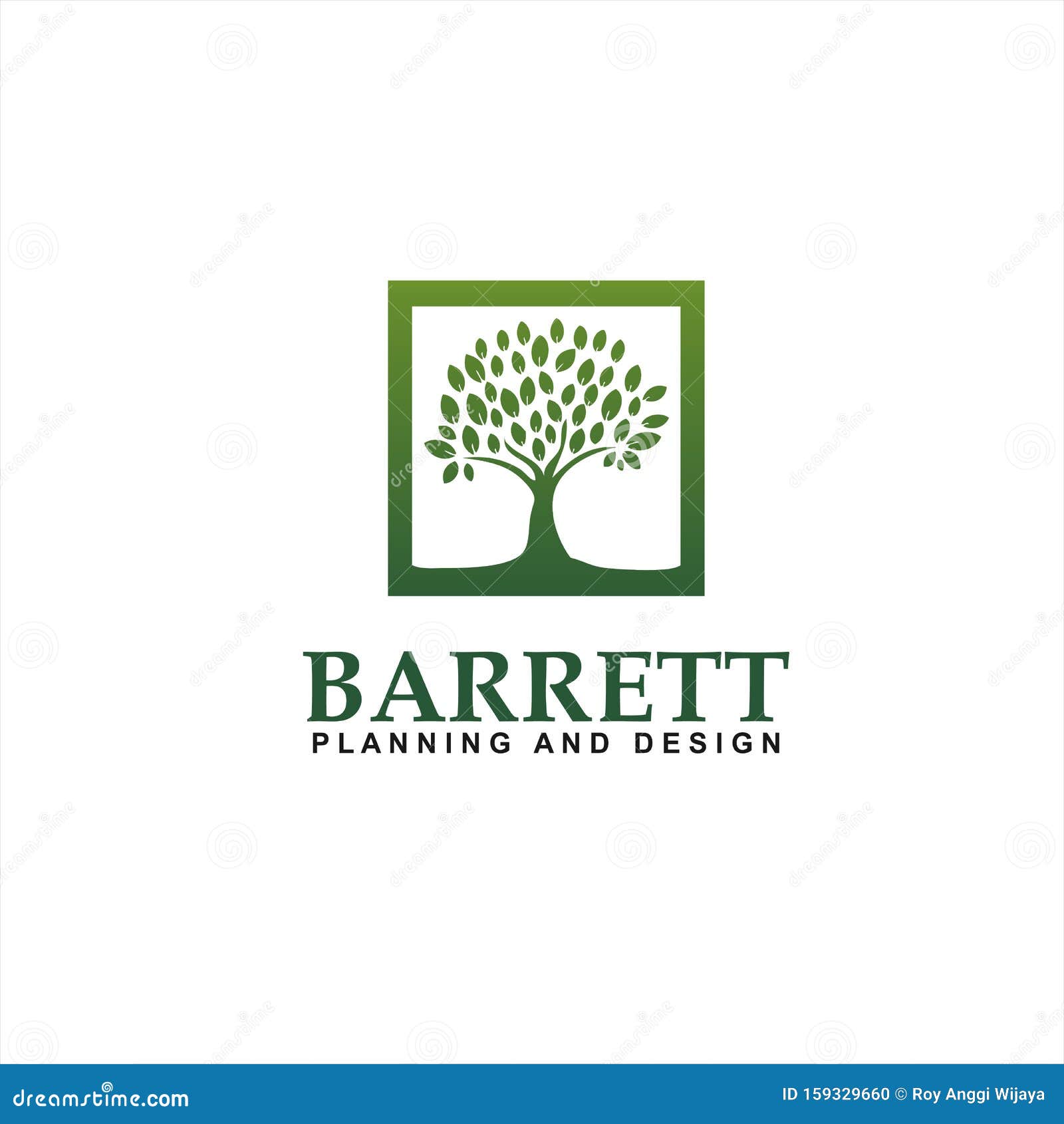 Square Oak Logo Design Idea Stock Vector - Illustration of green ...