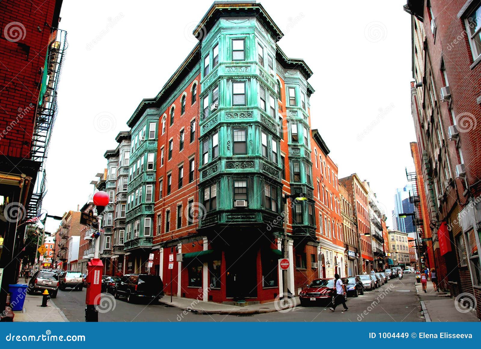 Square in old Boston editorial stock image. Image of destination - 1004449