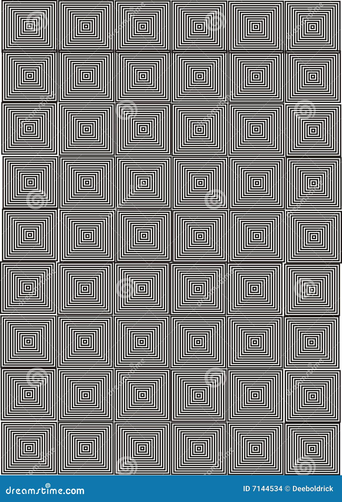 Square Optical illusion stock vector. Illustration of optical - 7144534