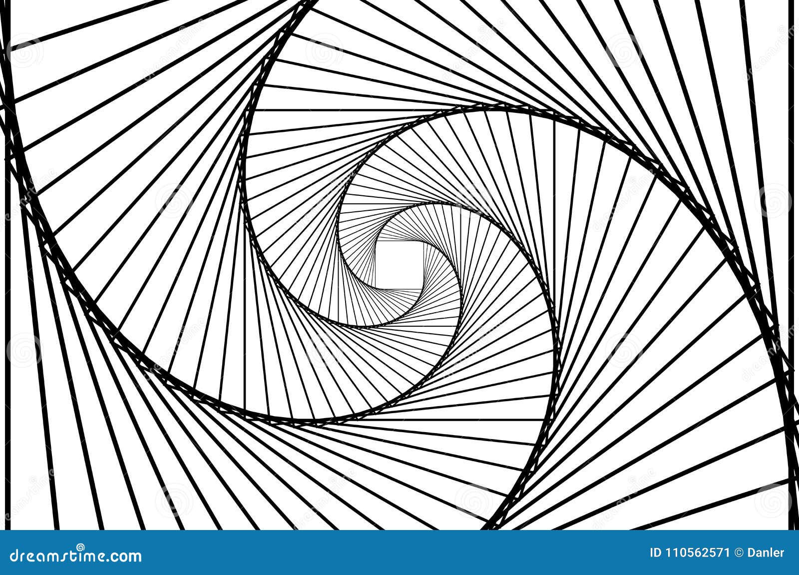 Square Optical Illusion Pattern Stock Vector - Illustration of round ...