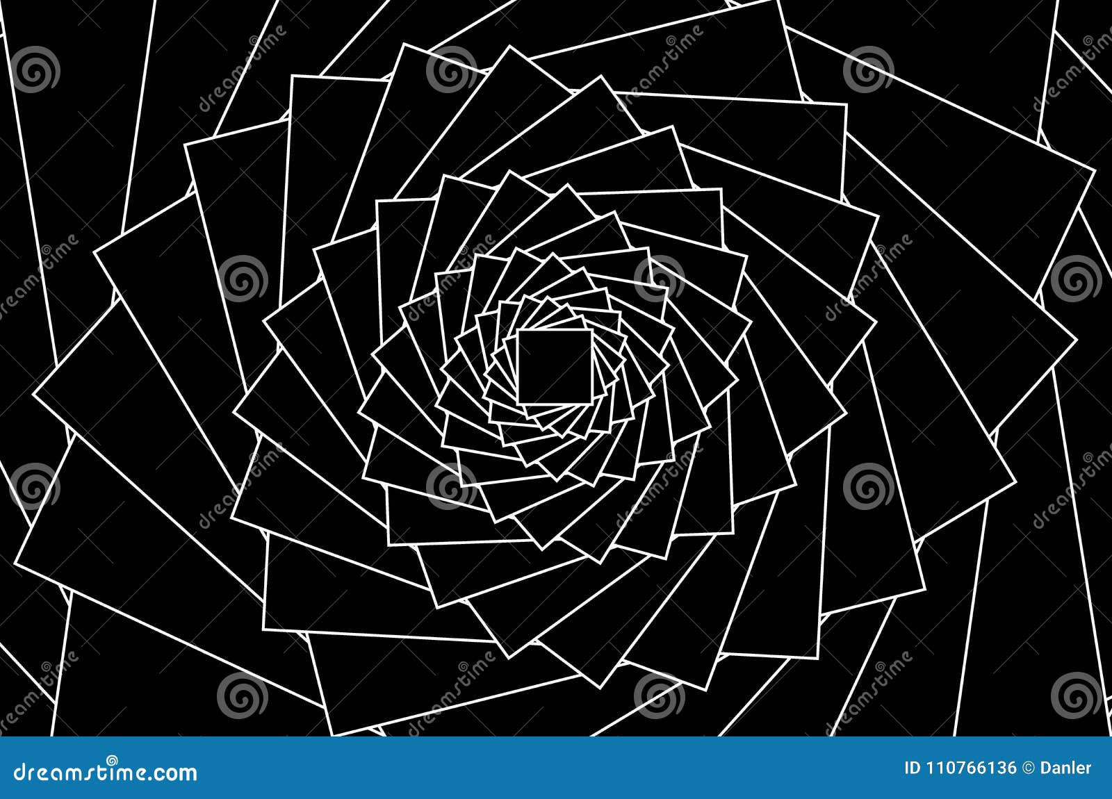 Square Optical Illusion Pattern Stock Vector - Illustration of ...