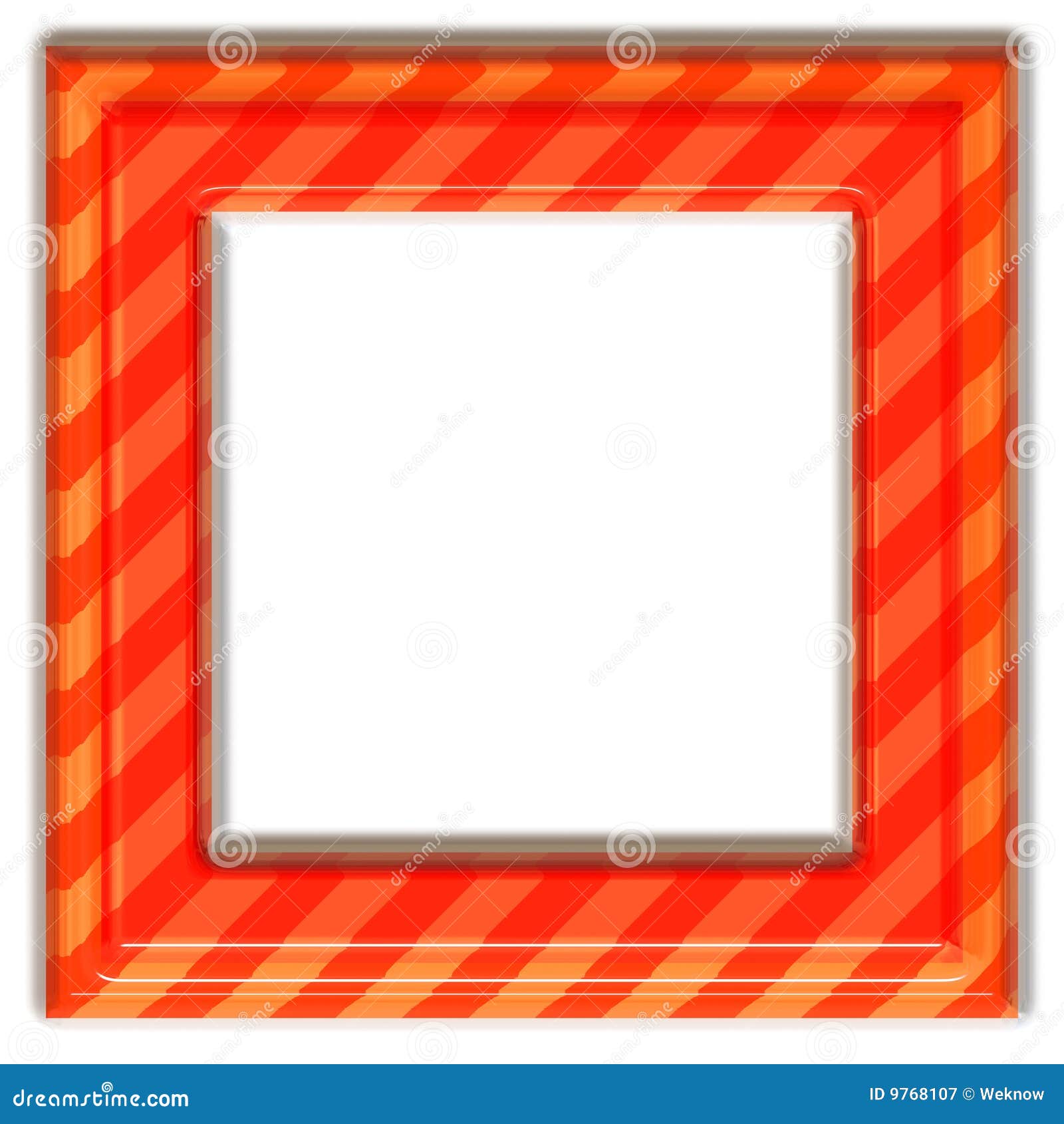 Square orange frame stock illustration. Illustration of decorative ...
