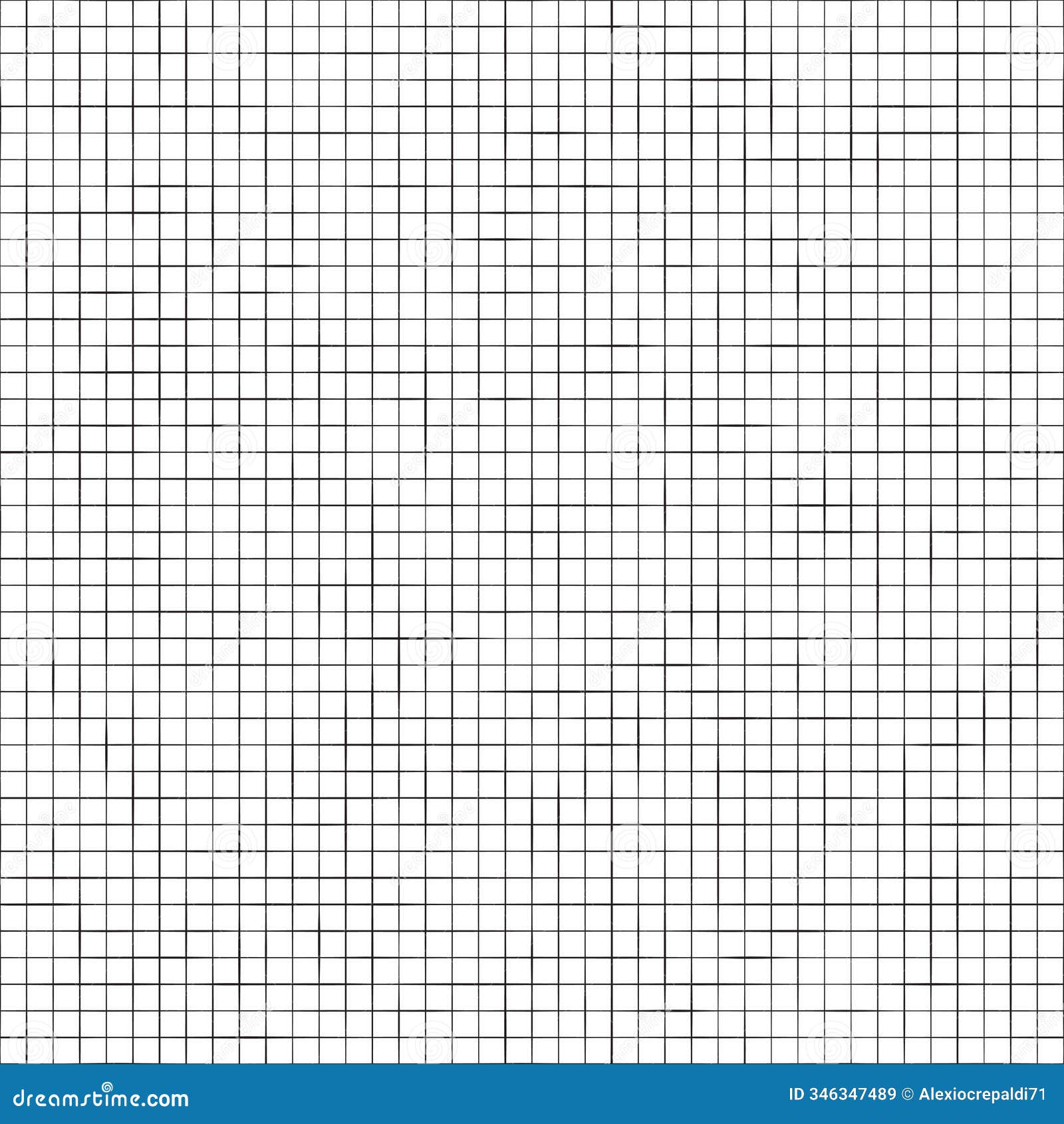 Square Page School Pattern with a Geometric Grid of Little Black ...