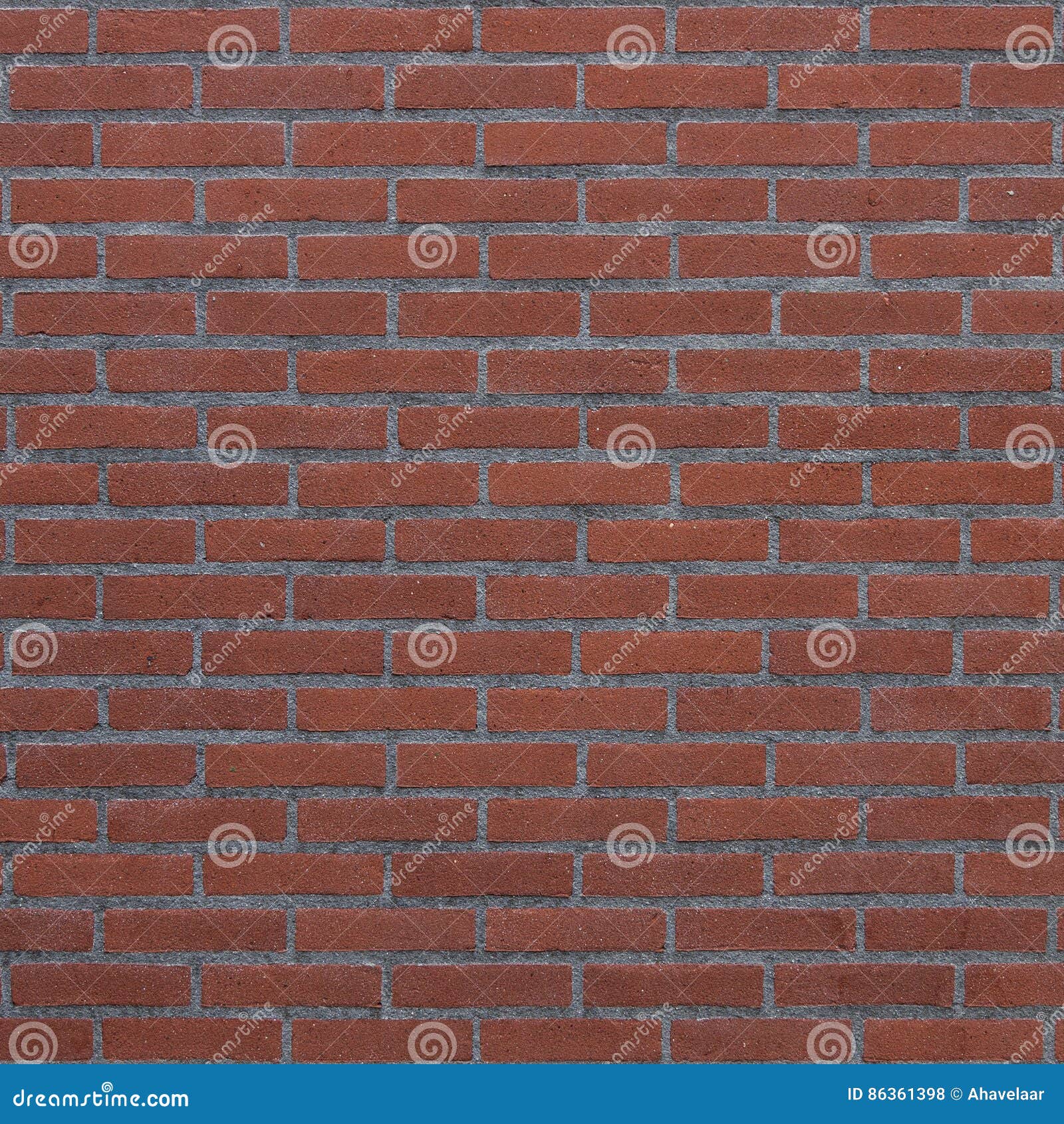 Square Part of Red Brick Wall Stock Photo - Image of copyspace, facade ...