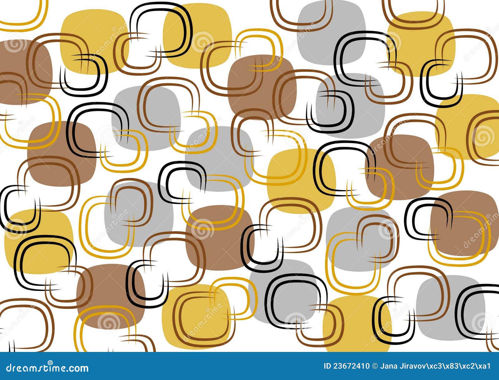 Square pattern stock vector. Illustration of shapes, background - 23672410