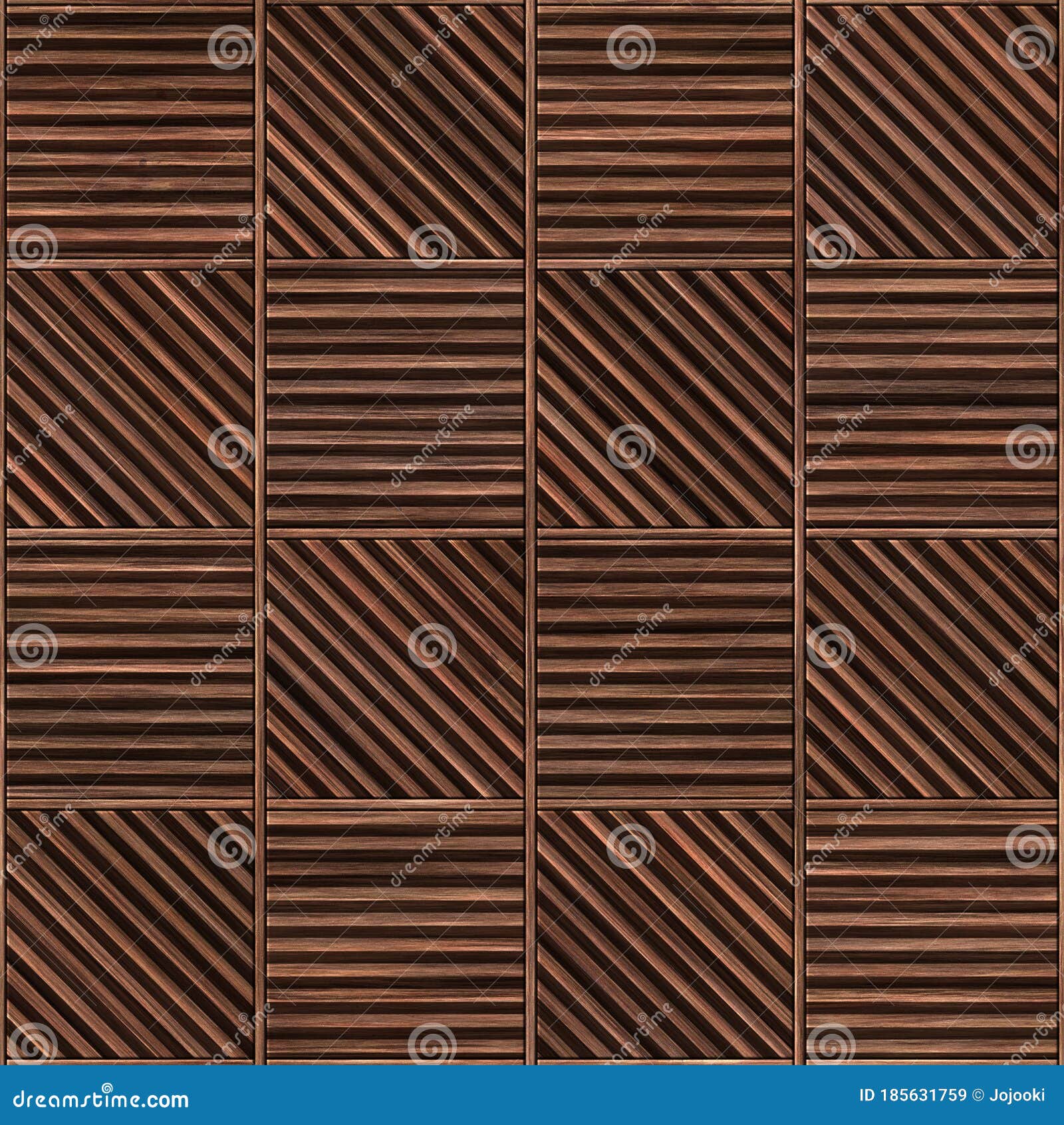 Square Pattern on Carved Grunge Background Seamless Texture, Panel ...