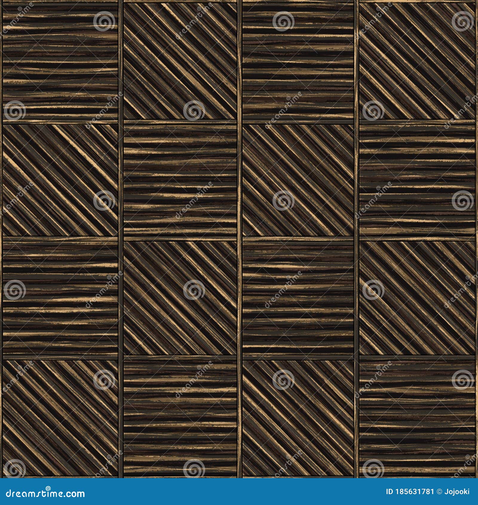 Square Pattern on Carved Grunge Background Seamless Texture, Panel ...