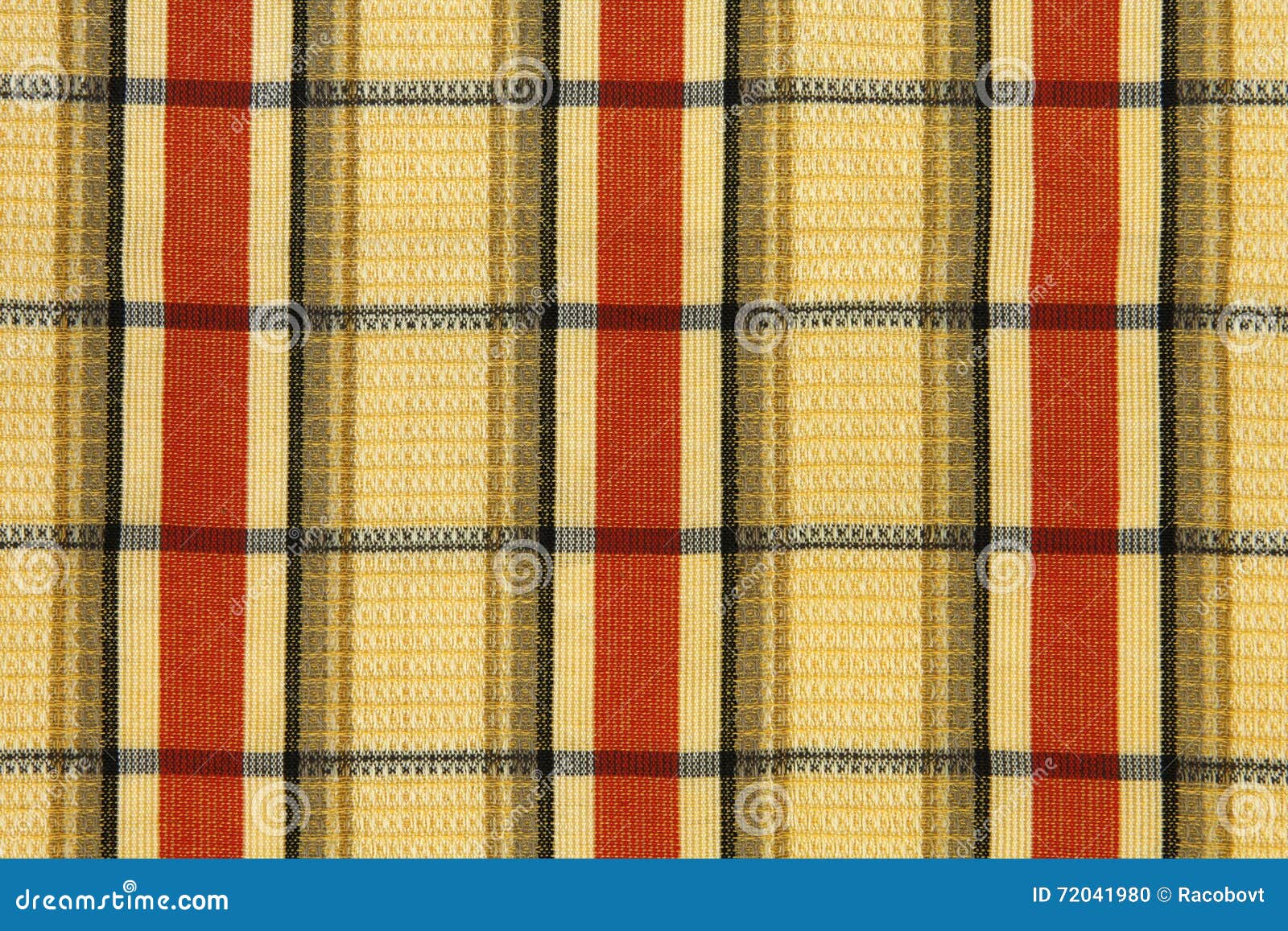 Square Pattern Fabric Background Stock Photo - Image of yellow, woven ...