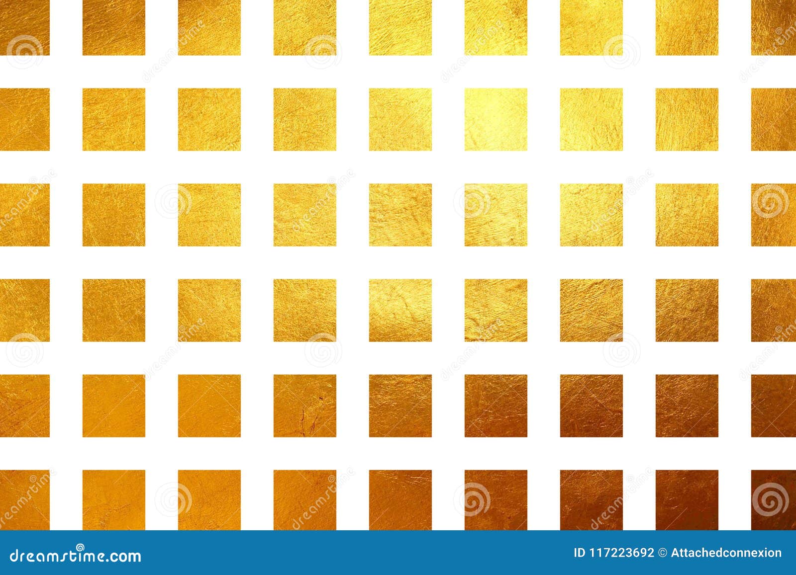 Square Pattern Golden Texture Shiny Luxury Abstract Background. Design ...