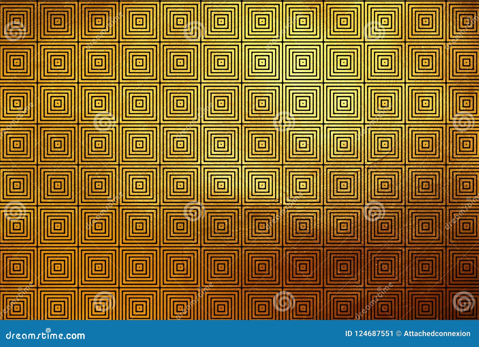 Square Pattern Golden Texture Shiny Luxury Creative Abstract Background ...
