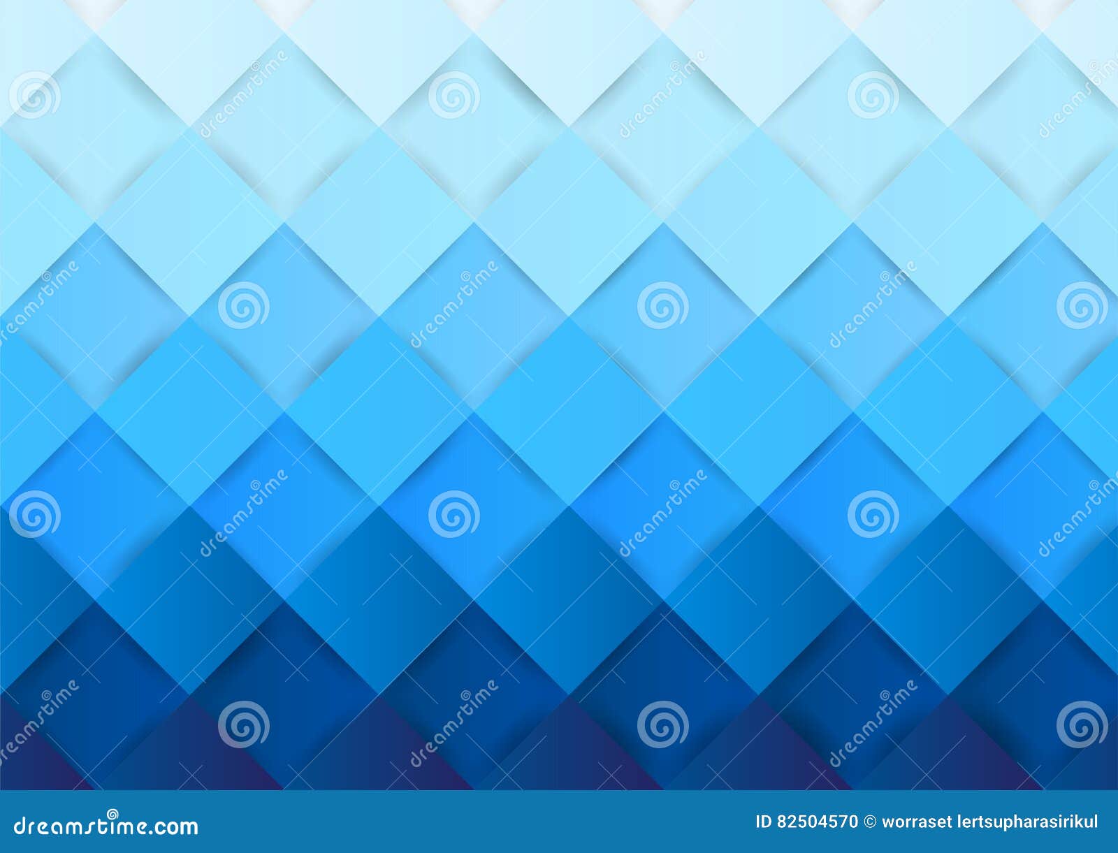 Square Pattern Gradient Blue Color Background, Vector Stock Vector ...