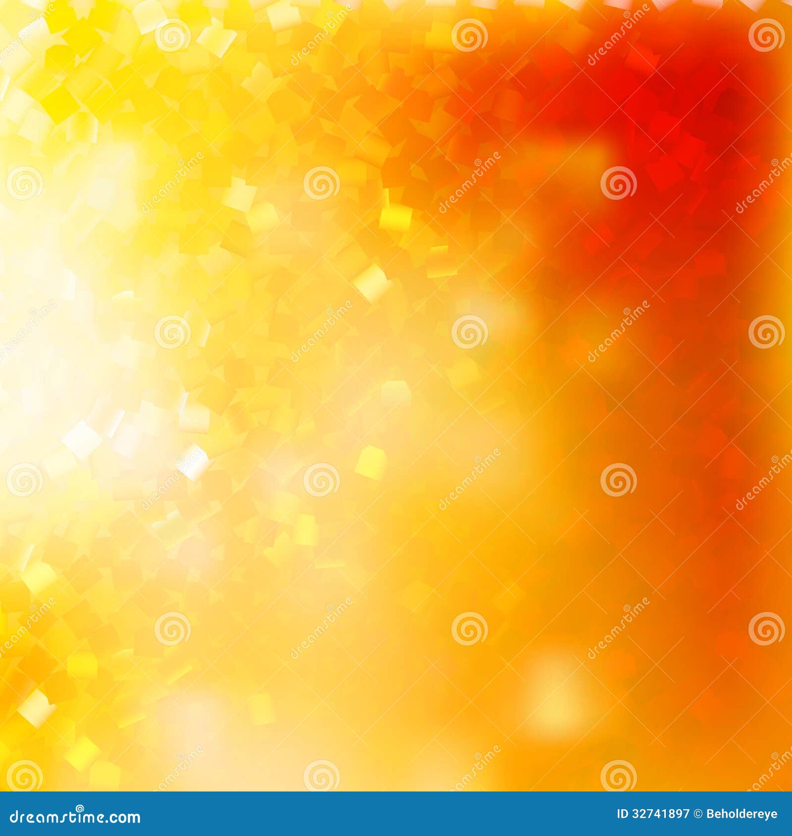 Square Pattern in Red and Orange Colors. EPS 10 Stock Vector ...