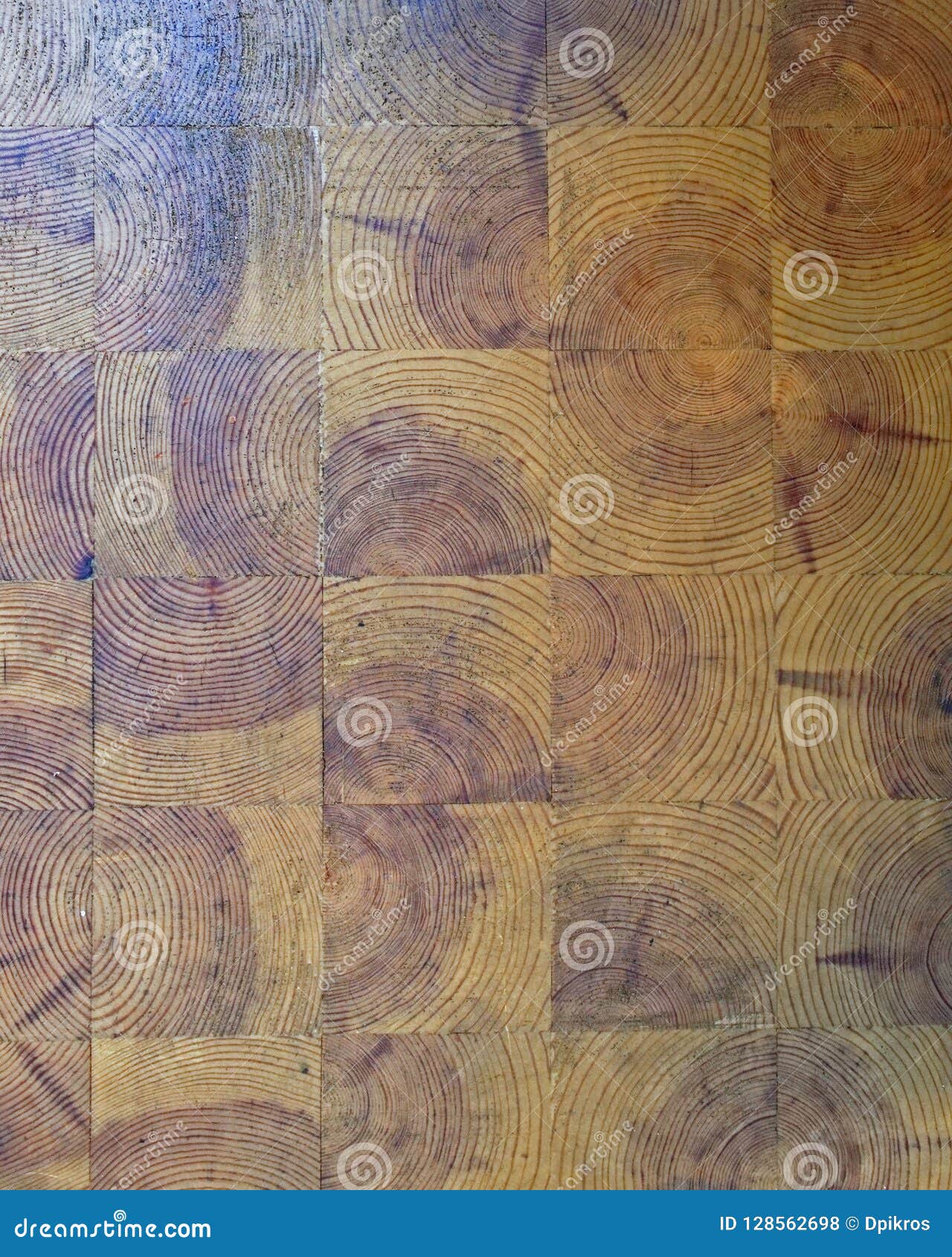 Square Pattern Wood Pieces Background Stock Photo - Image of background ...